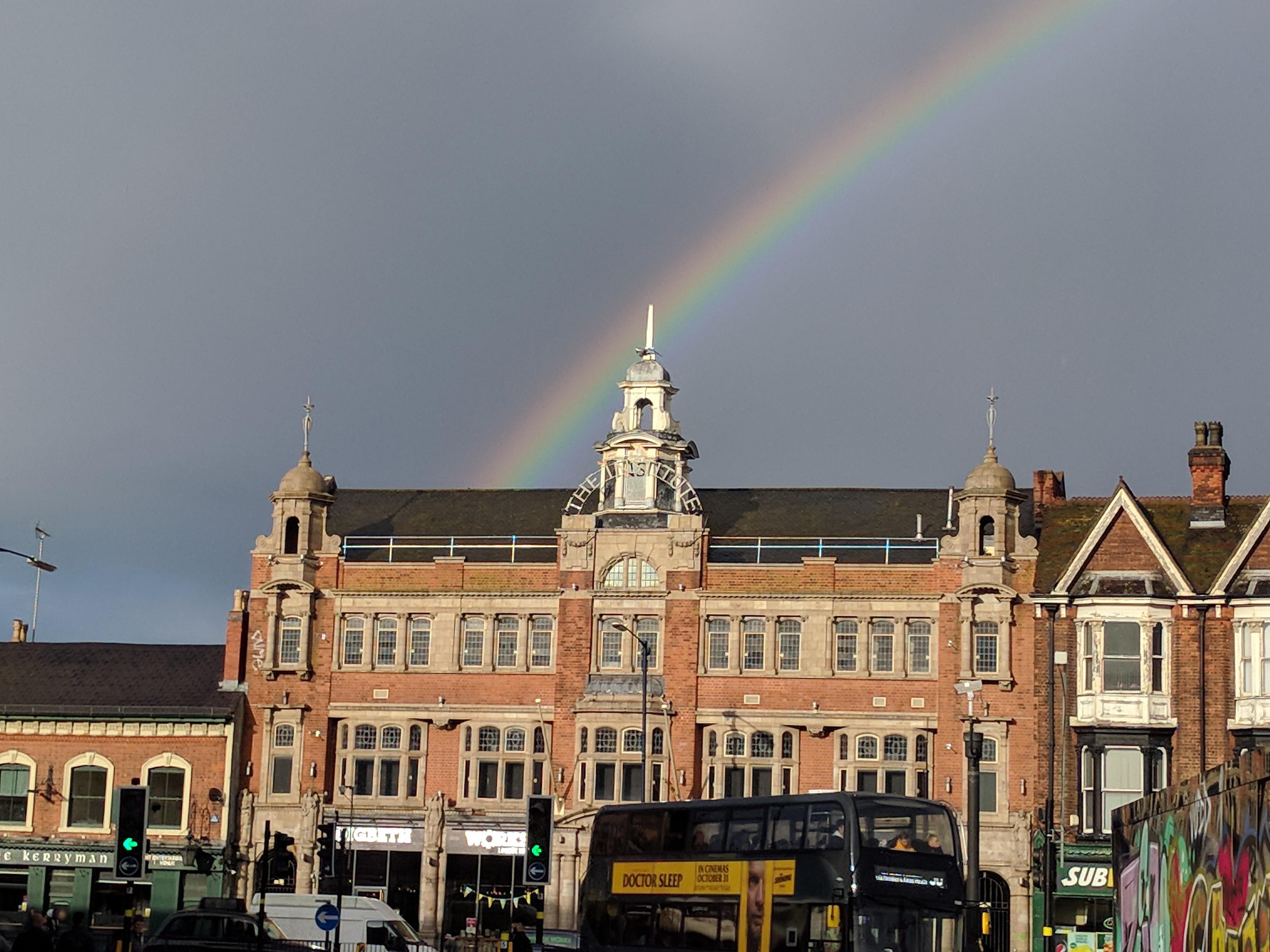Birmingham O2 Institute knows the Queen is coming. 🌈 | Scrolller