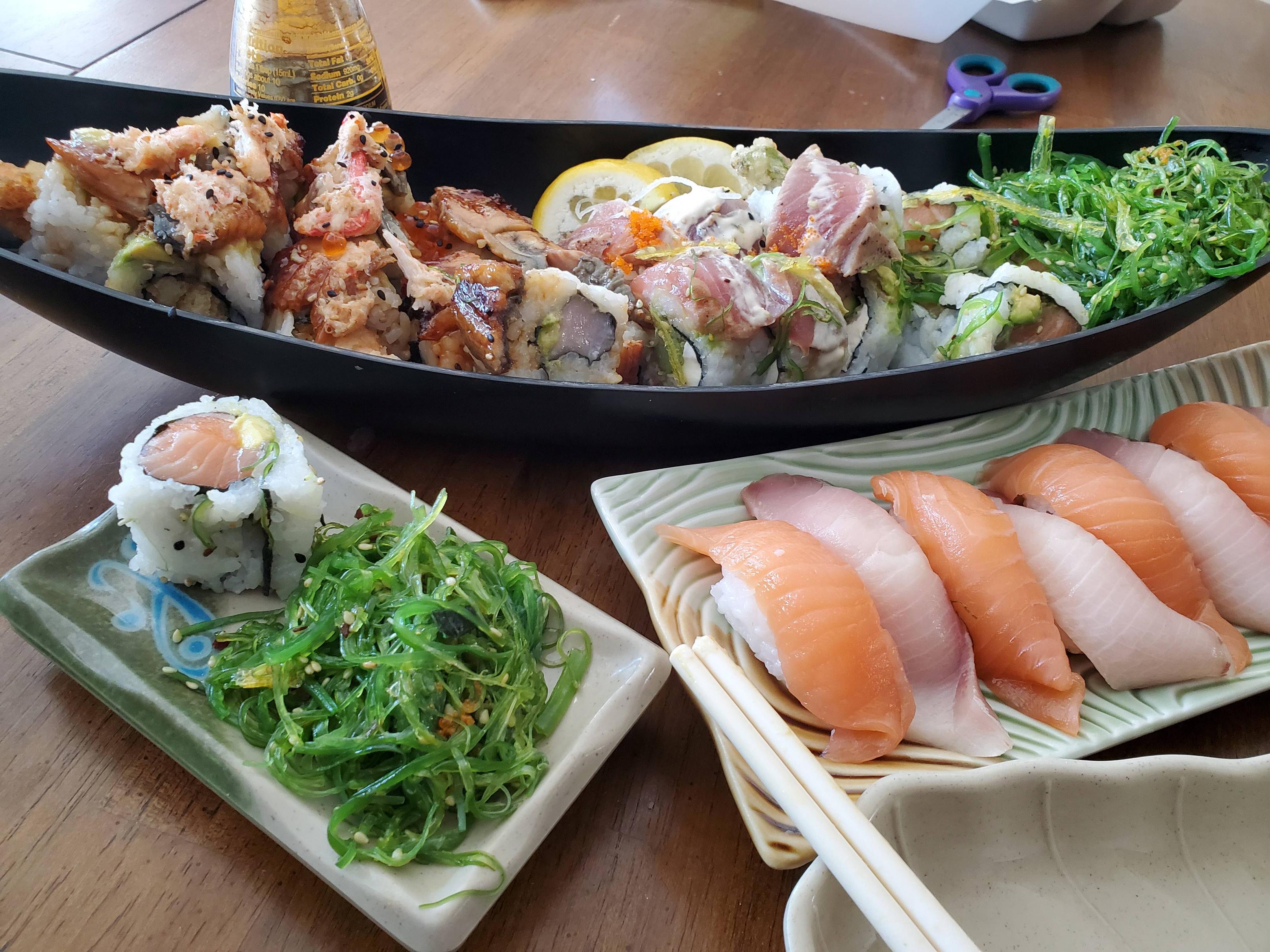 Birthday takeout . Tried to make it fanciful. | Scrolller