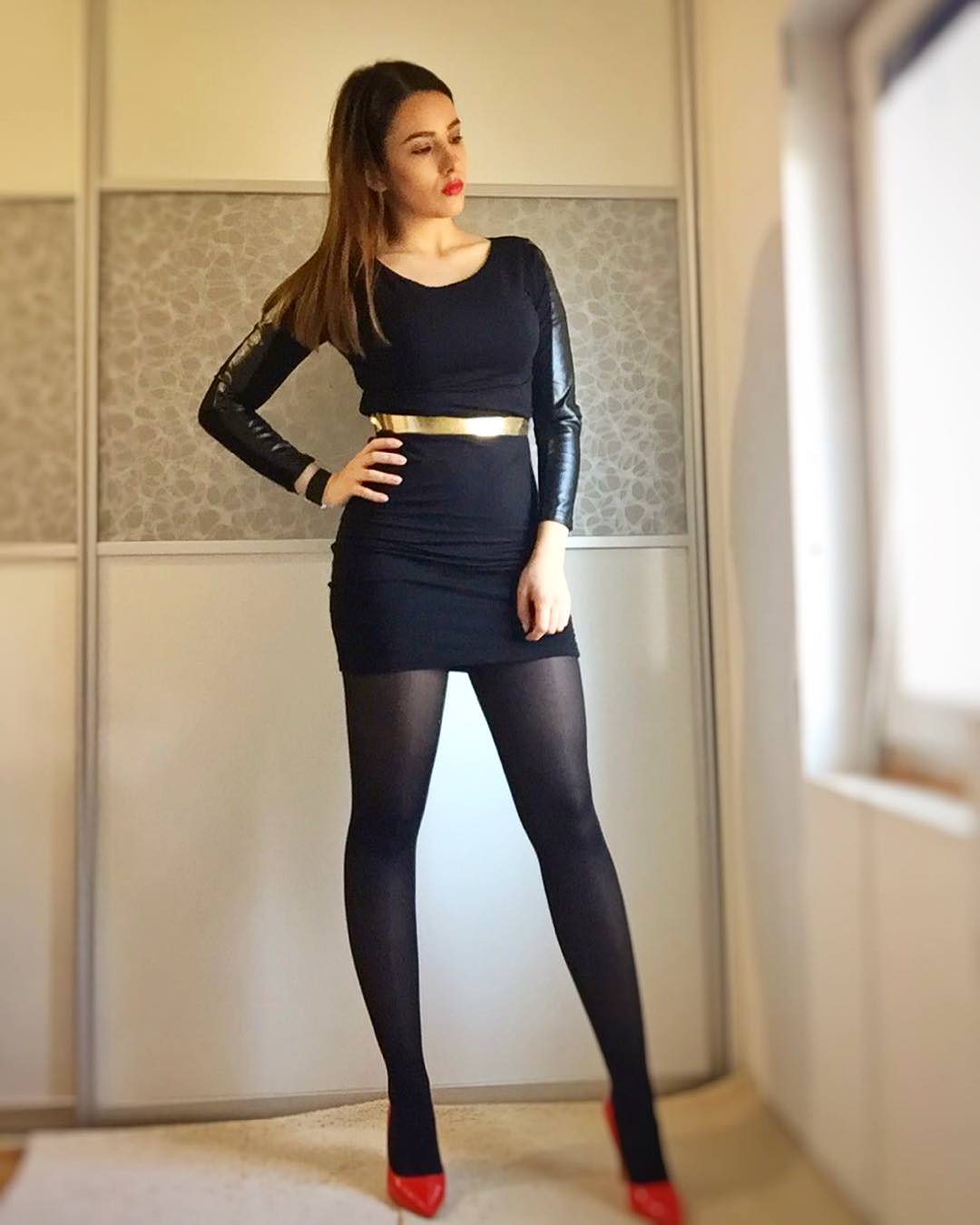 Black outfit on Emi | Scrolller