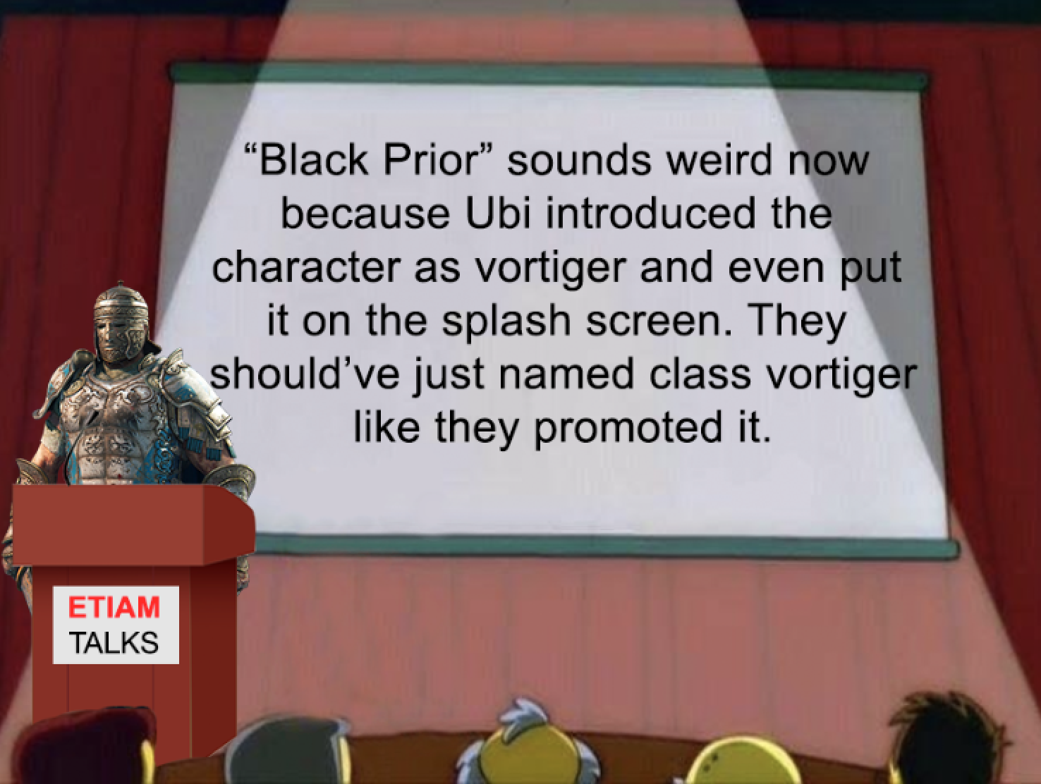 Black Prior just sounds so awkward | Scrolller