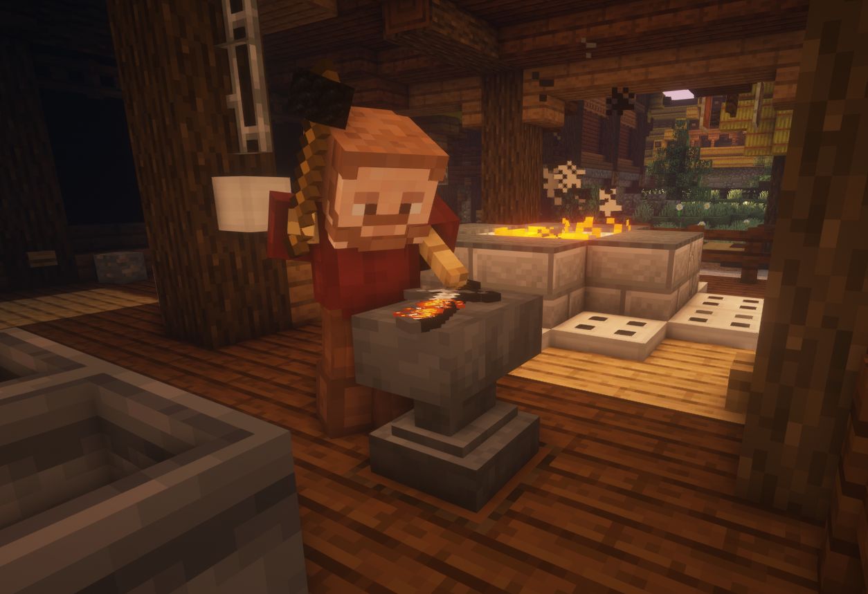 Blacksmith (armorstand creation) | Scrolller