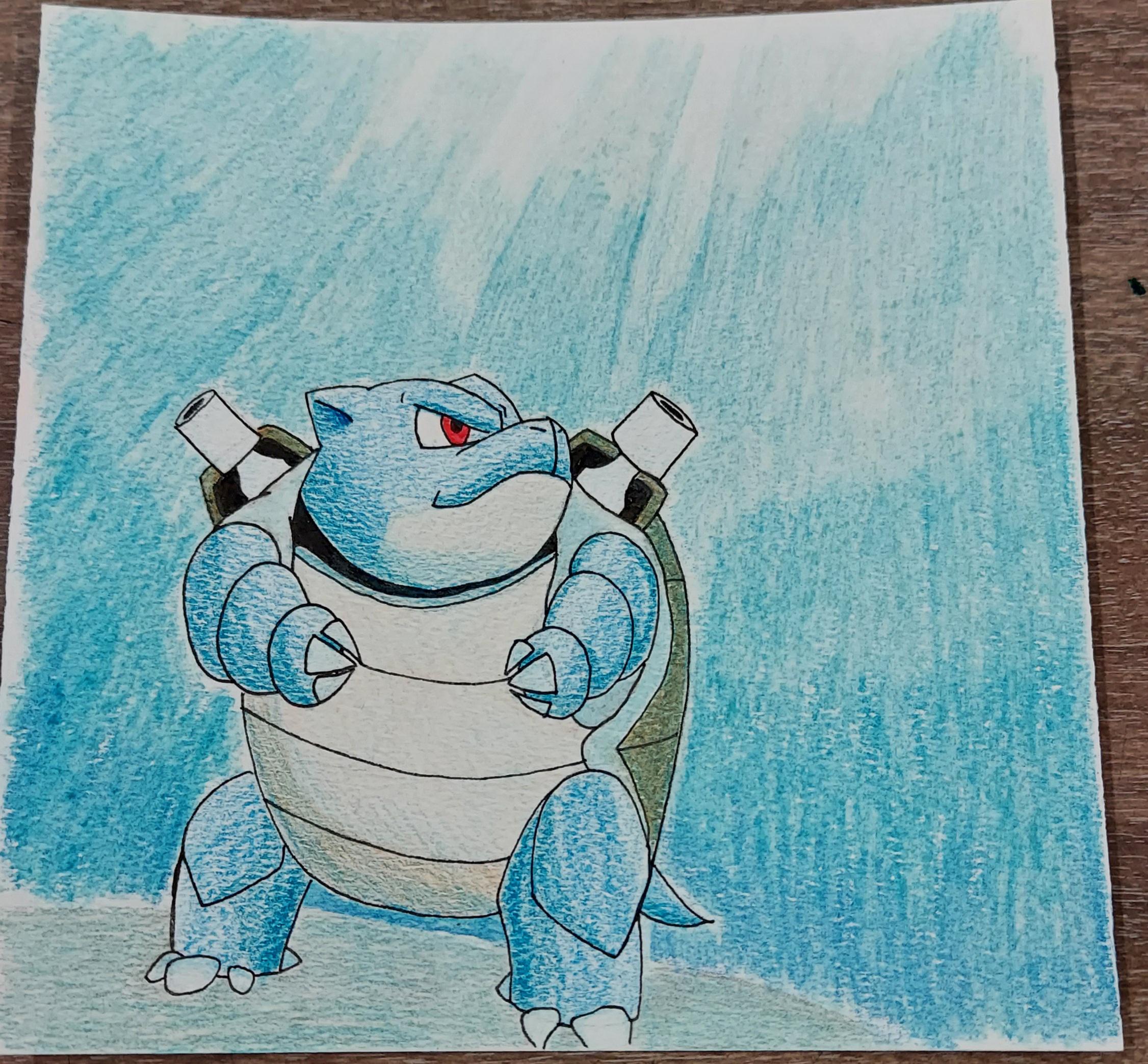 Blastoise under the water | Scrolller