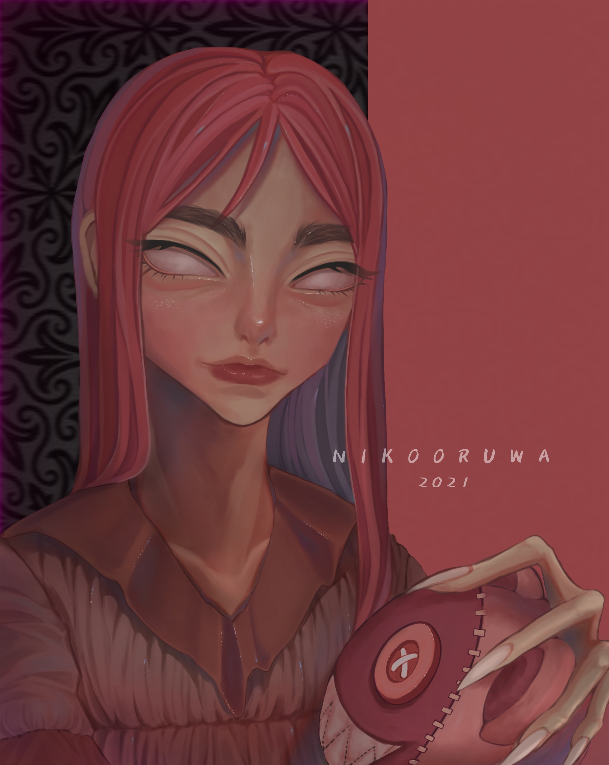 Blind Girl Anna, Me, Digital, 2021 | Scrolller