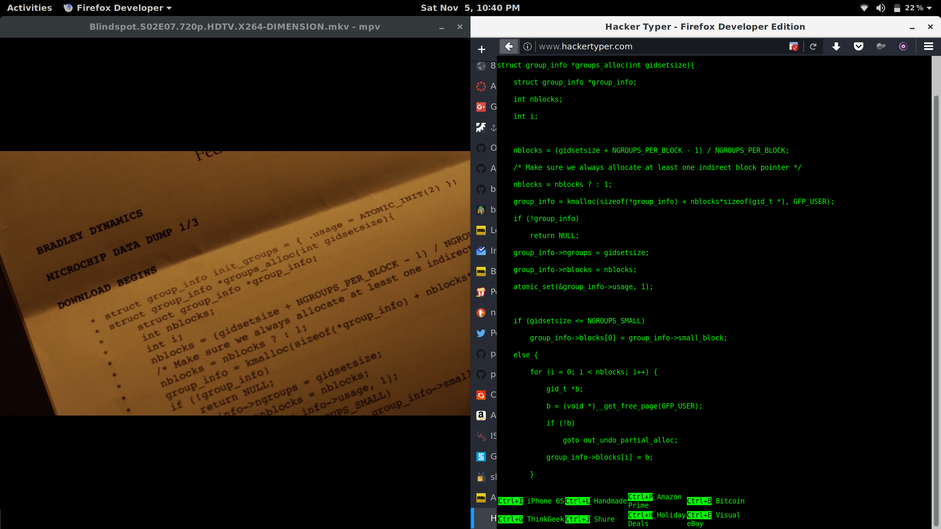 [Blindspot] I recognize that code! | Scrolller