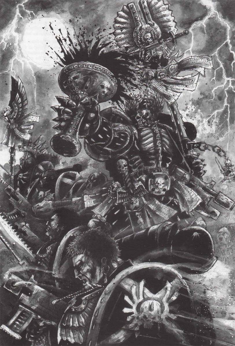 Blood Angels by John Blanche | Scrolller