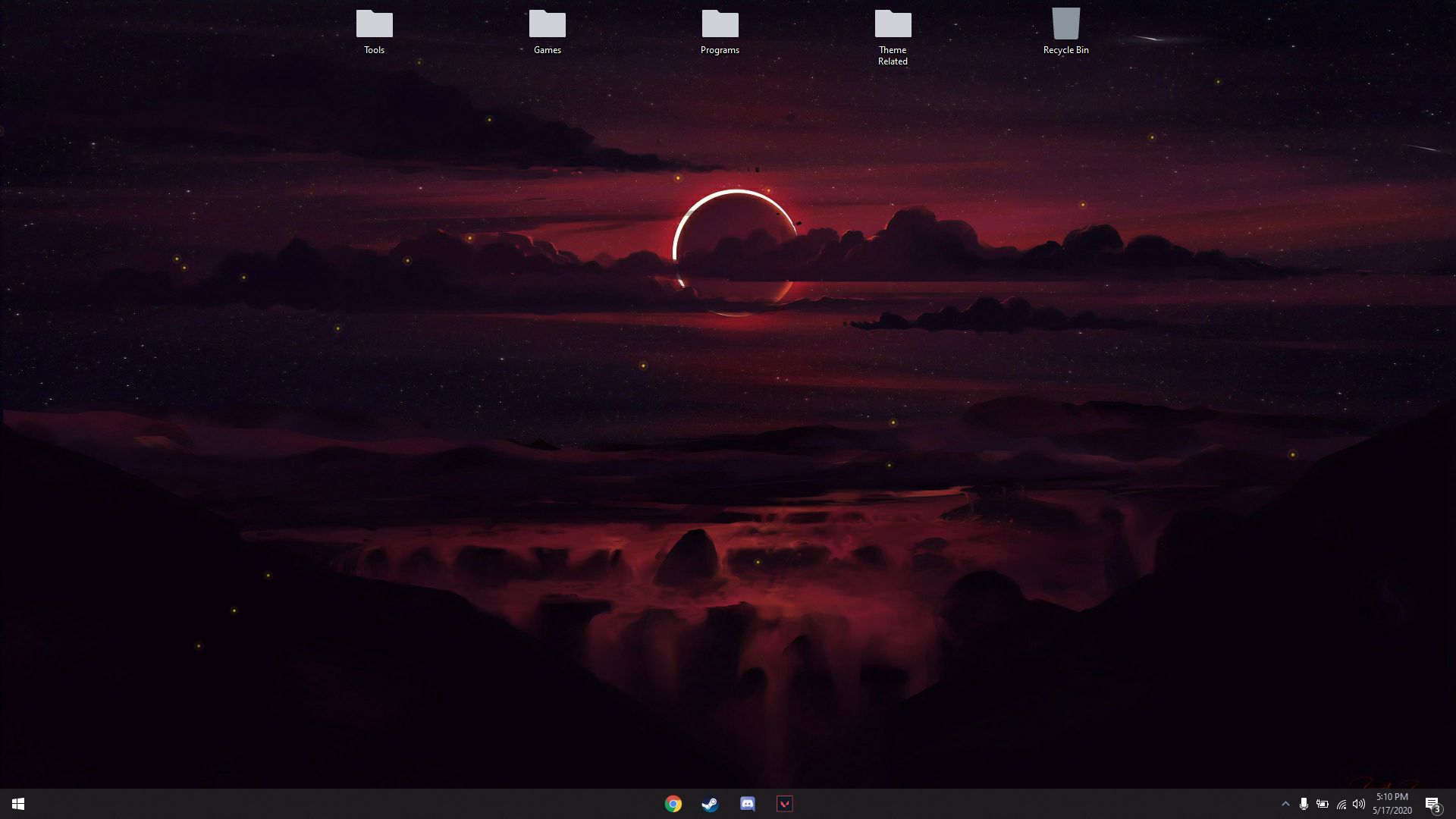 Blood Moon Desktop | Scrolller