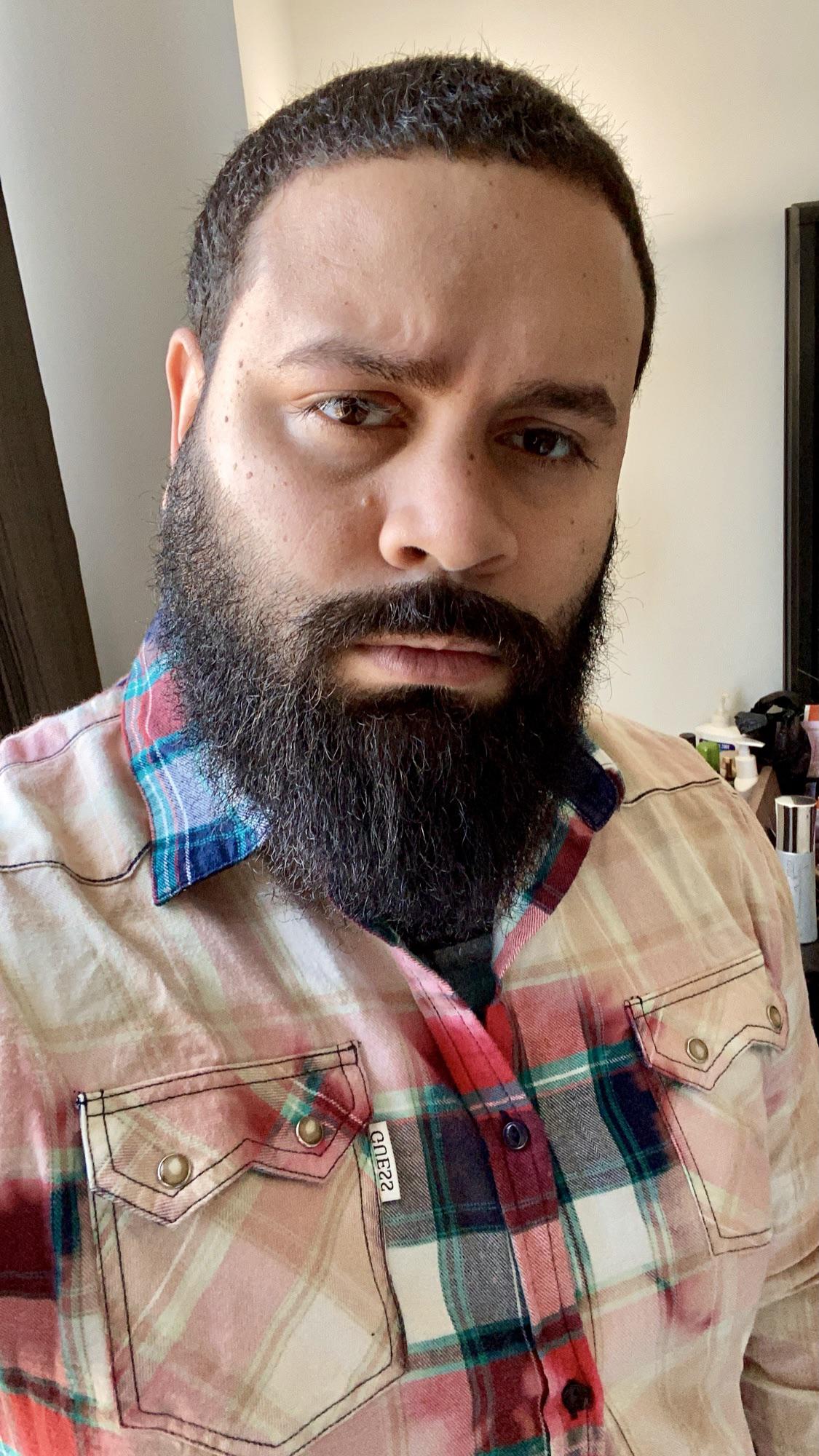 Blow dried the beard for the first time ever. | Scrolller