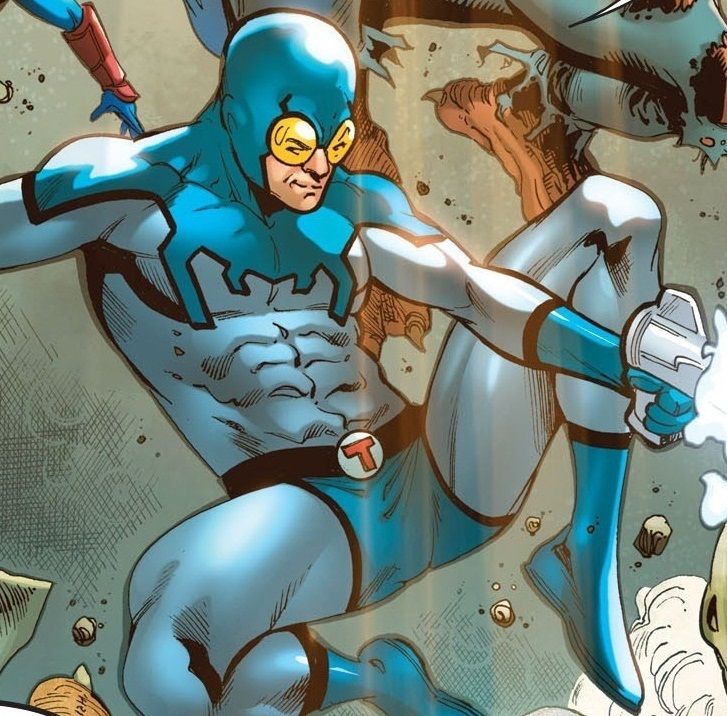 Blue Beetle (Ted) from The Terrifics #27 | Scrolller