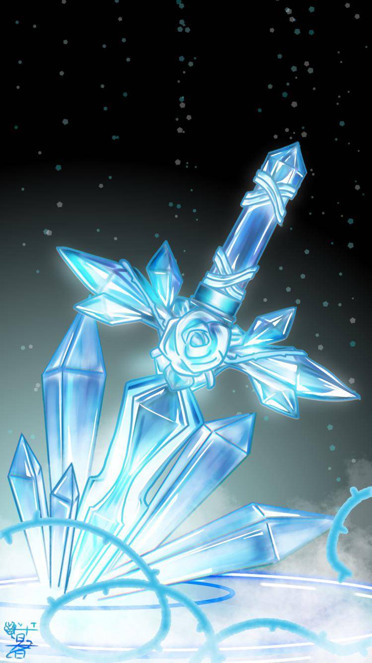 Blue rose sword 🗡💎 | Scrolller