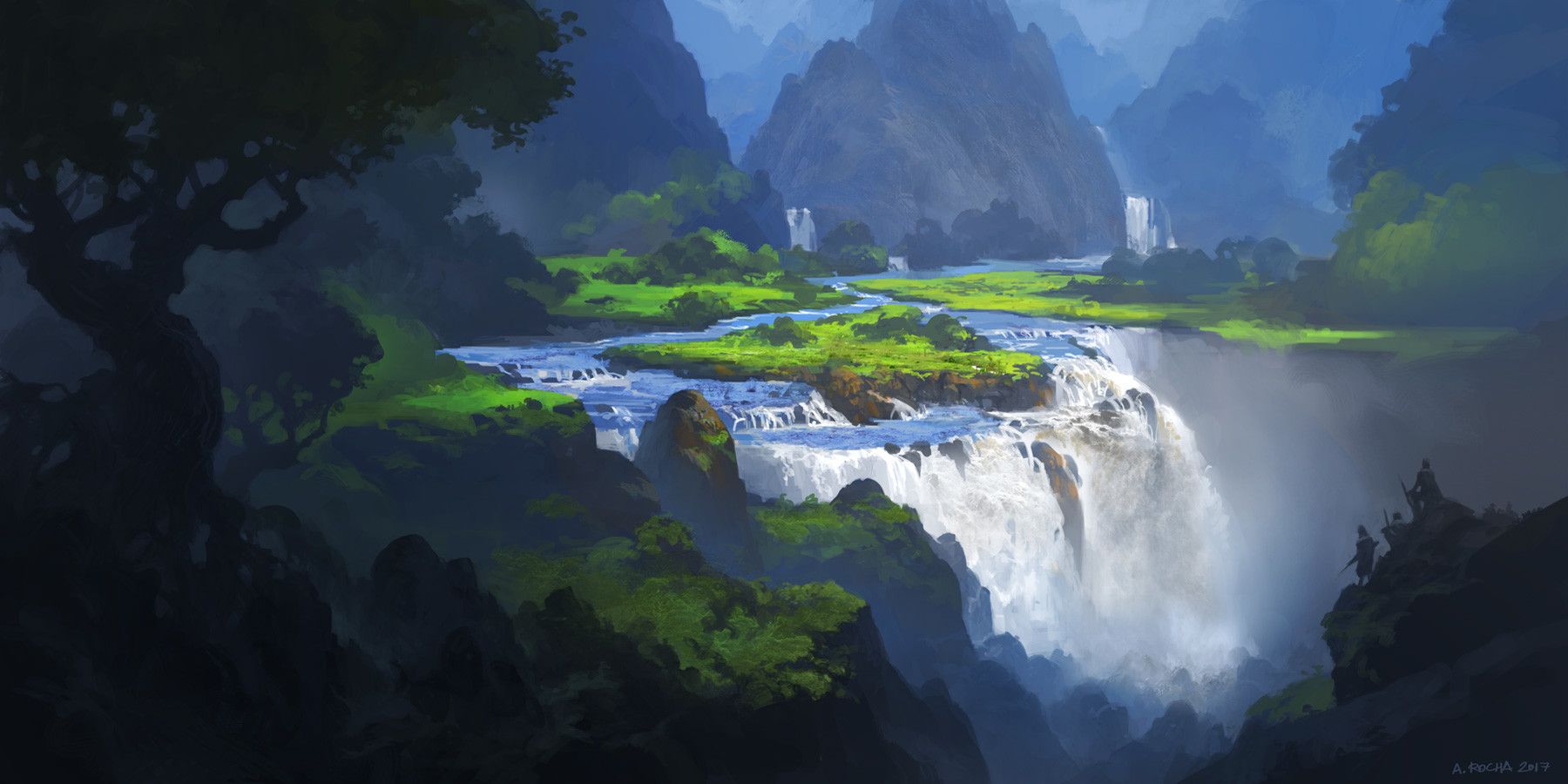 Blue Valley by Andreas Rocha | Scrolller