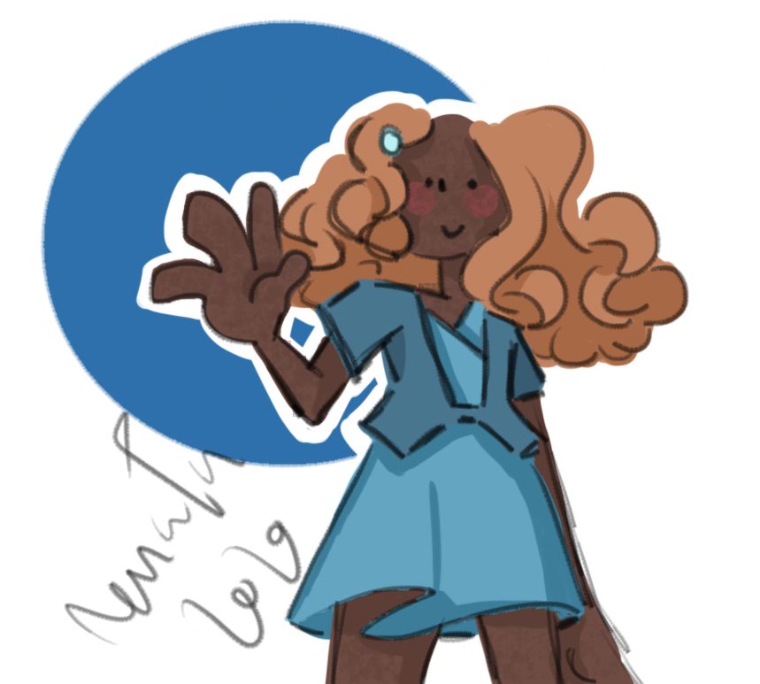 Blue Violets, me, Digital, 2020 | Scrolller