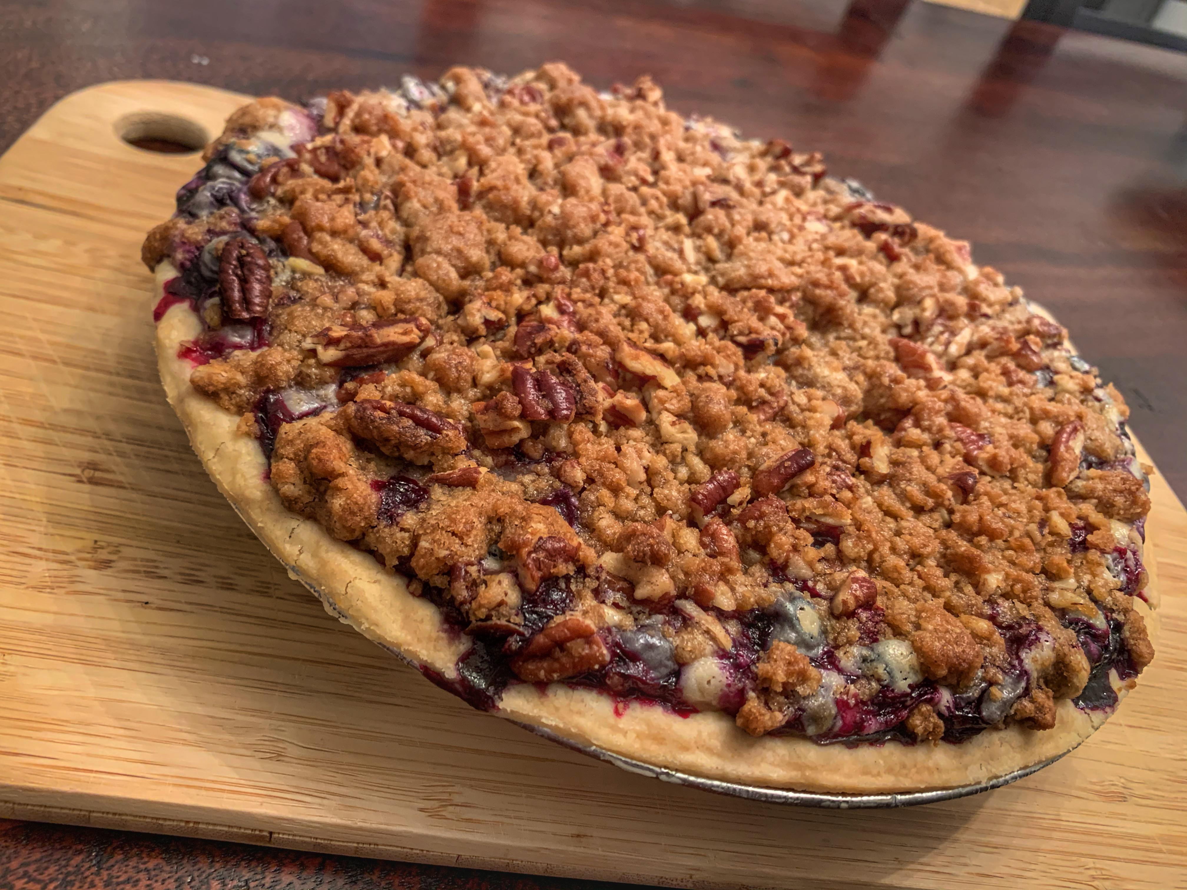 Blueberry Custard Pie - Recipe inside | Scrolller