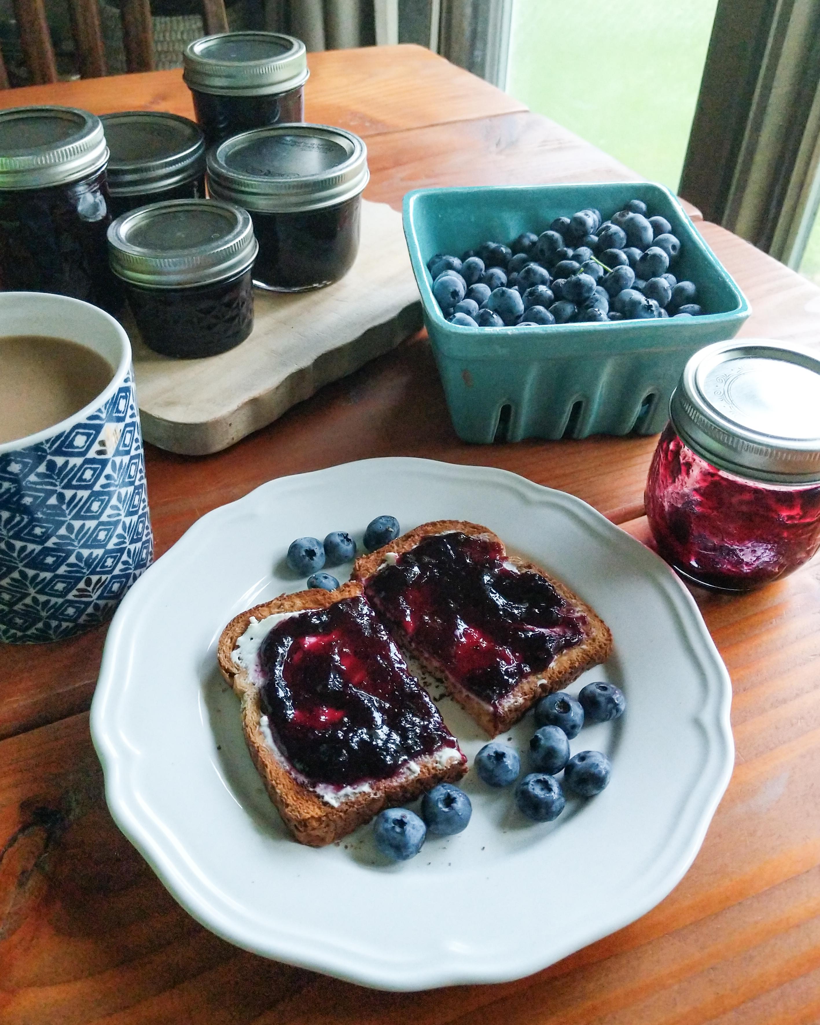 Blueberry Earl Grey Jam | Scrolller