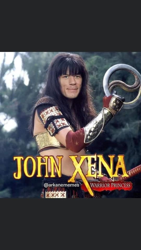 Blursed John Xena Warrior Princess | Scrolller