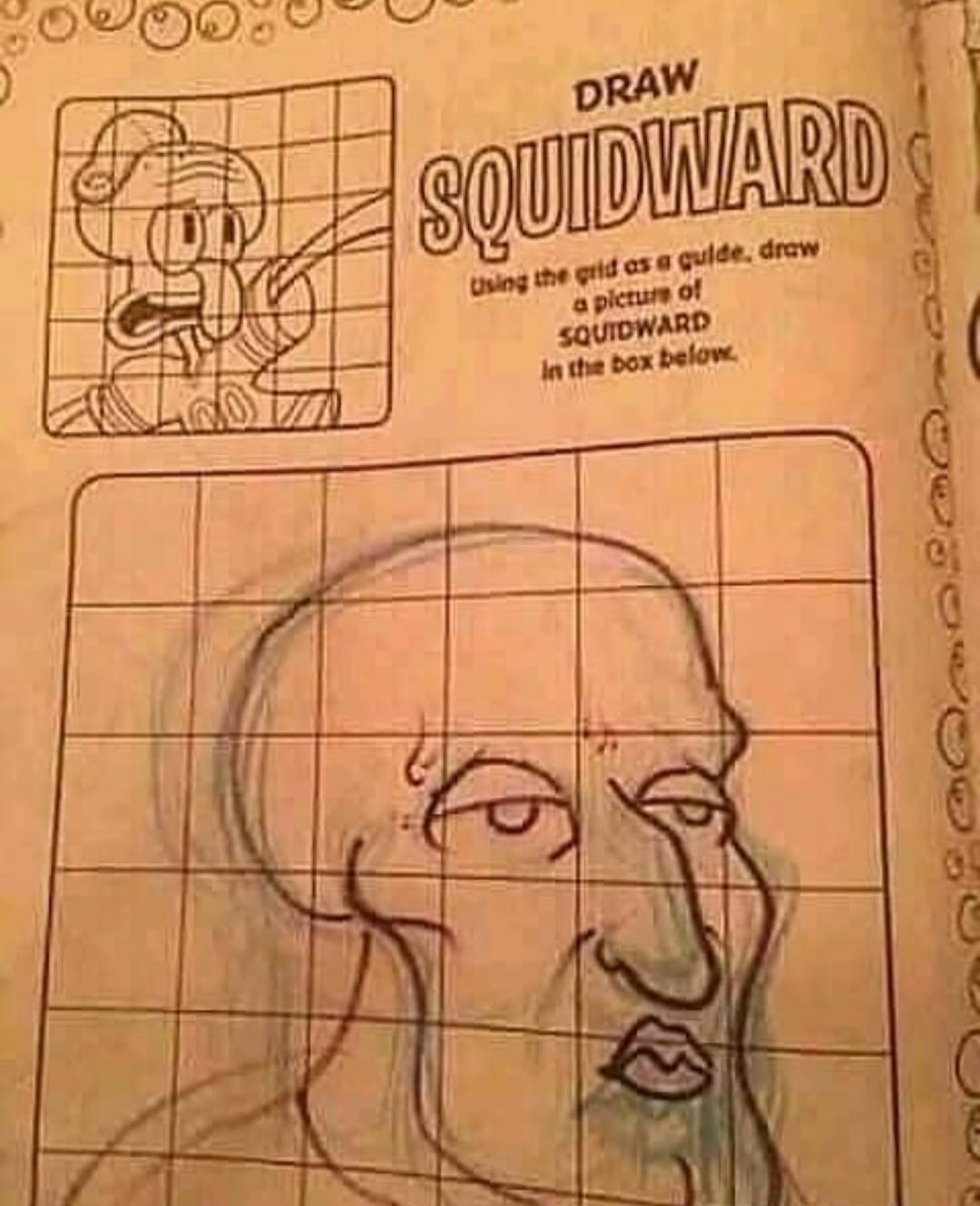 Blursed_Squidward | Scrolller