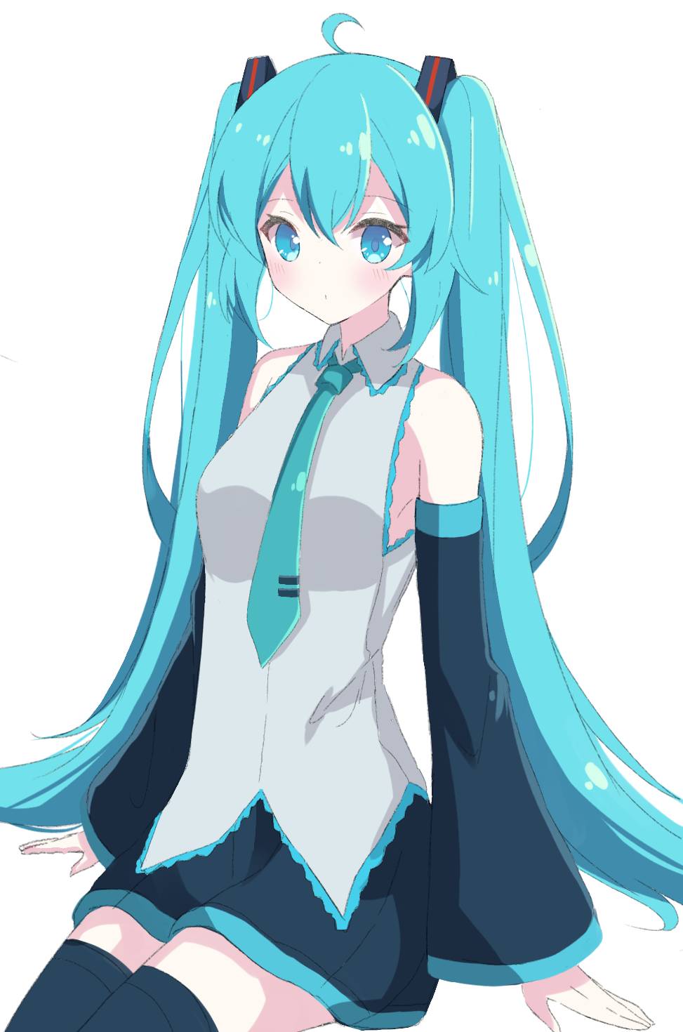 Blushing Miku | Scrolller