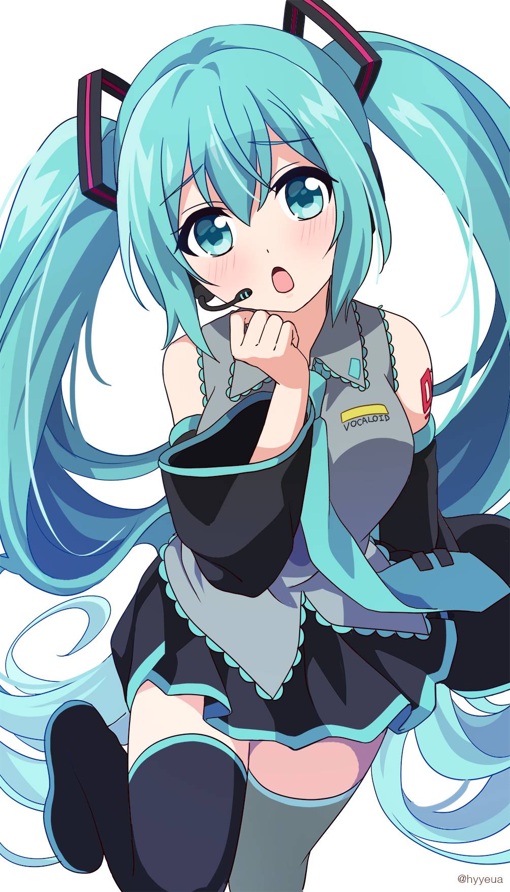 Blushing Miku | Scrolller