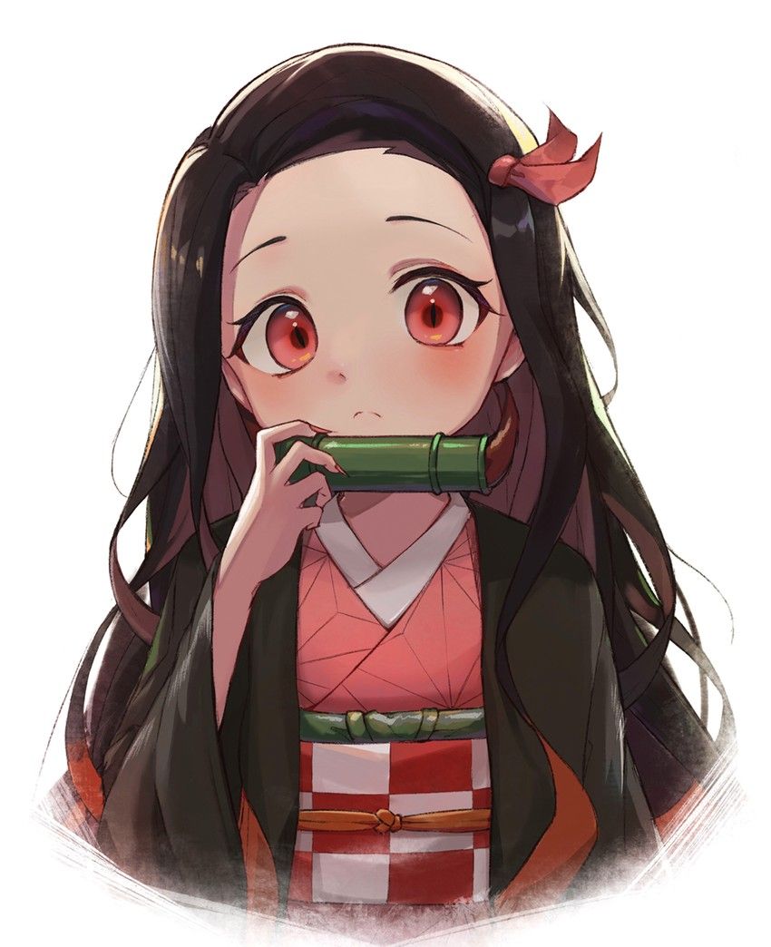Blushing Nezuko | Scrolller