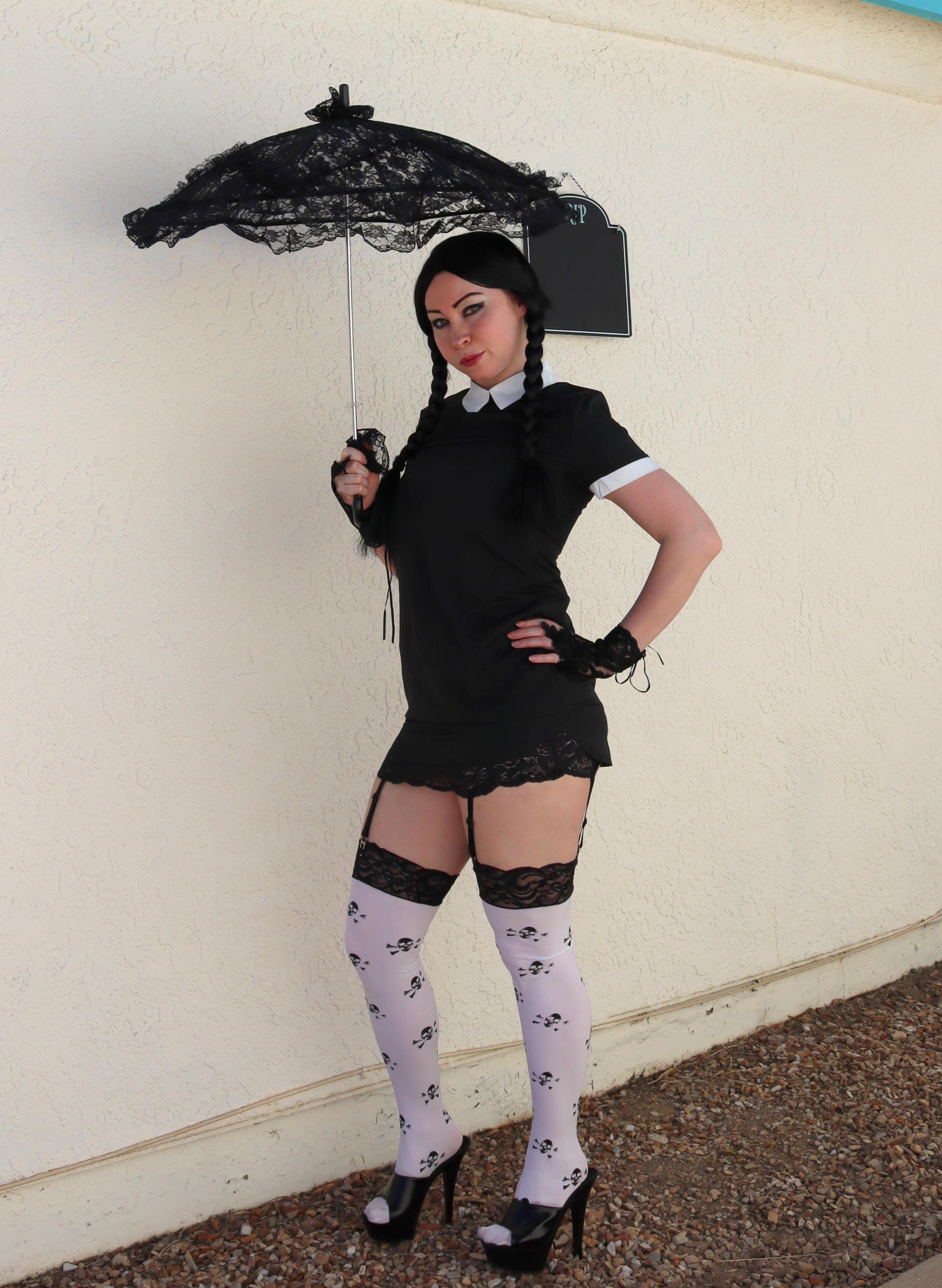 Bodacious_Britt as Wednesday Addams | Scrolller