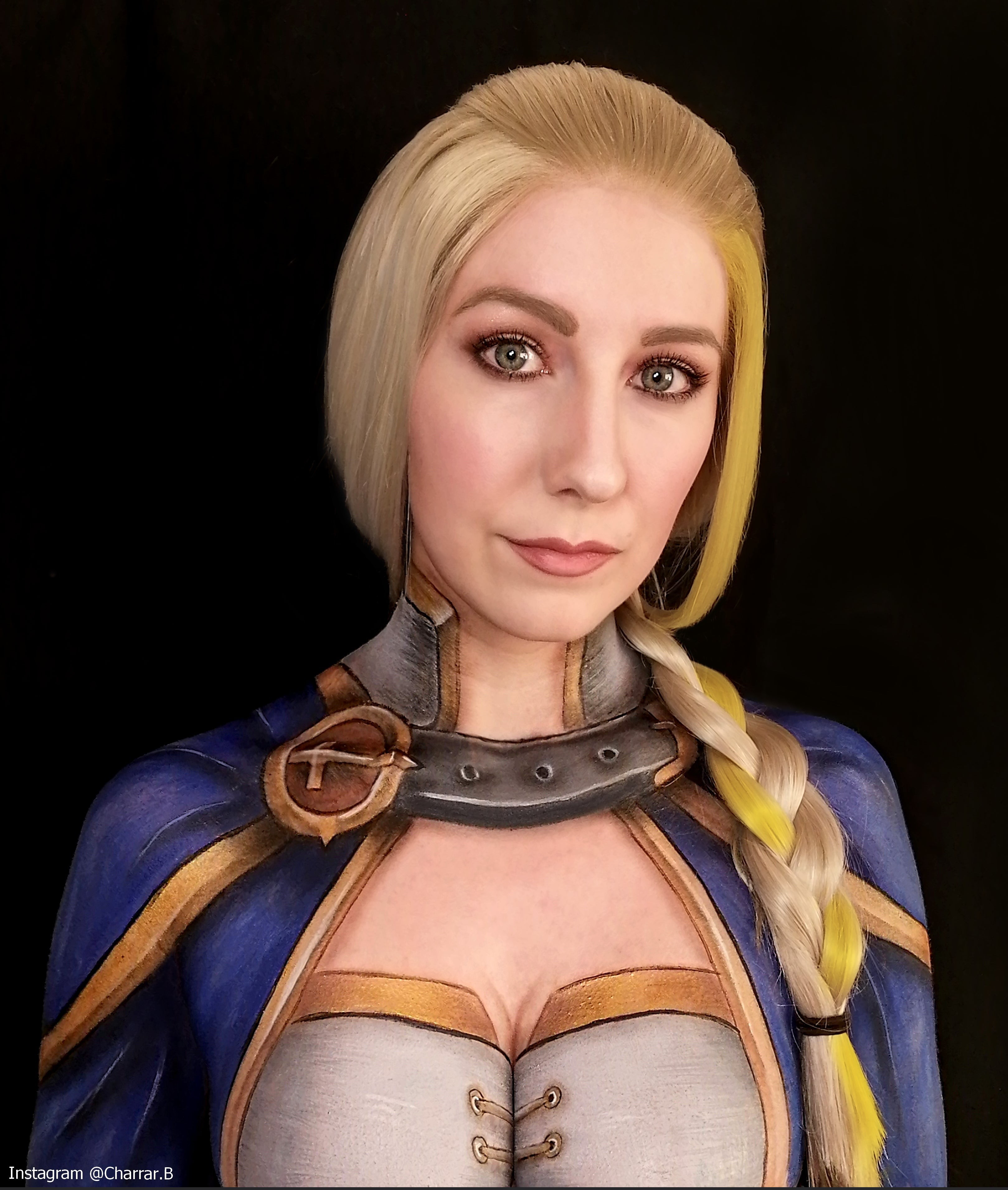 Bodypaint of Jaina Proudmoore from WoW! | Scrolller