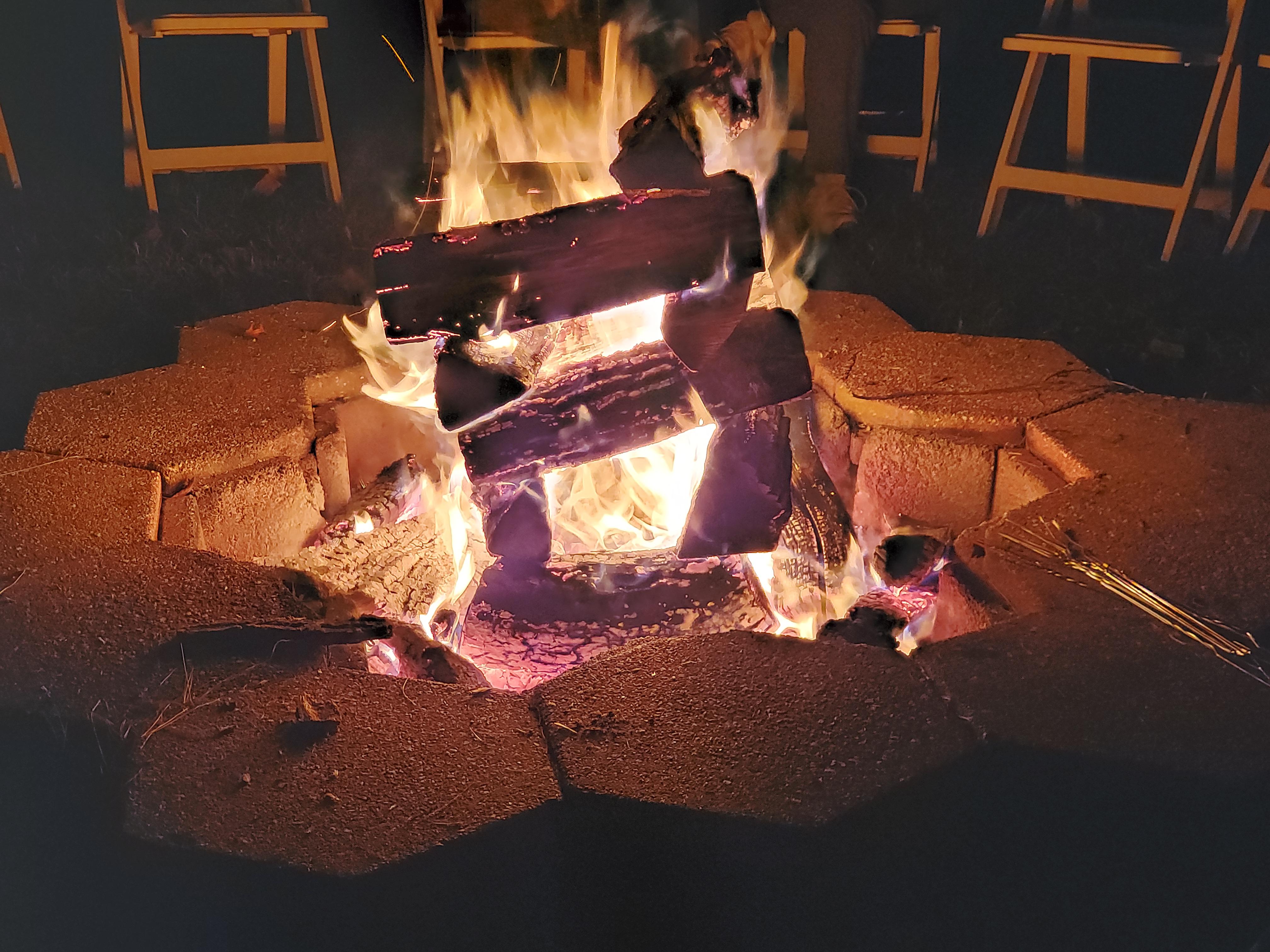 Bonfire Jenga. Lets see whatcha got. | Scrolller
