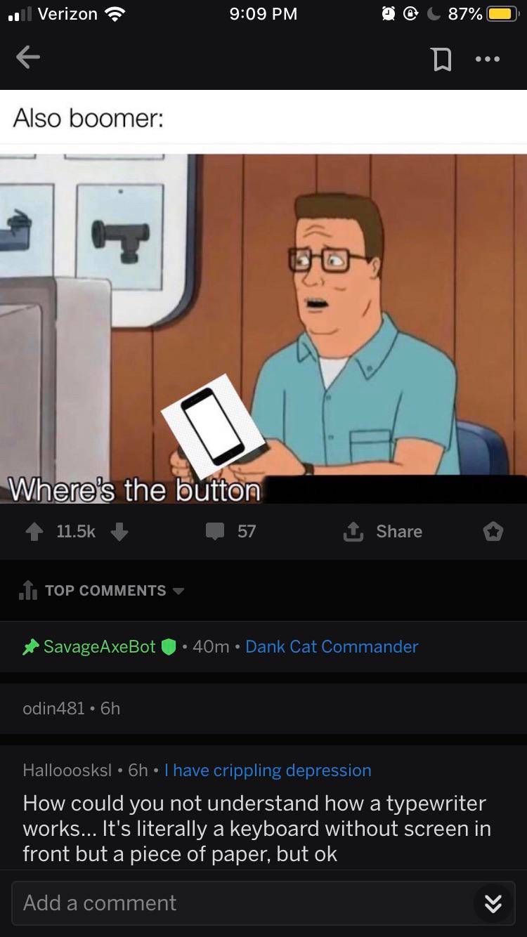 Boomer whoosh | Scrolller