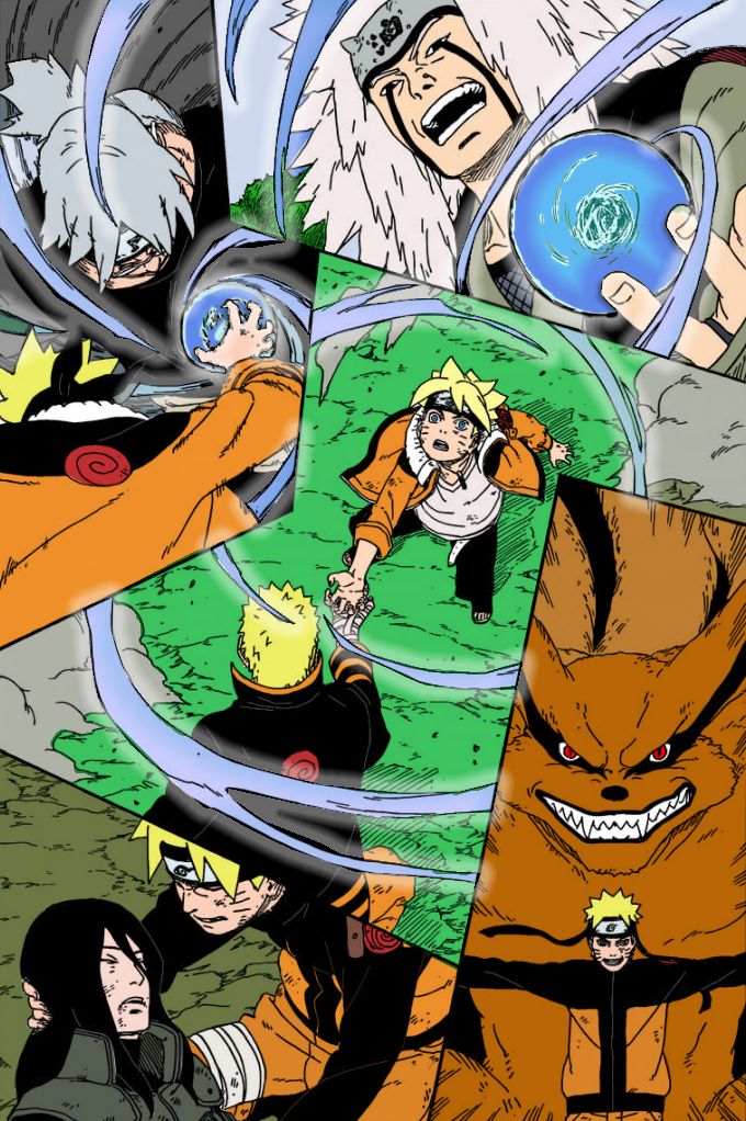 Boruto learns about Naruto's history | Scrolller