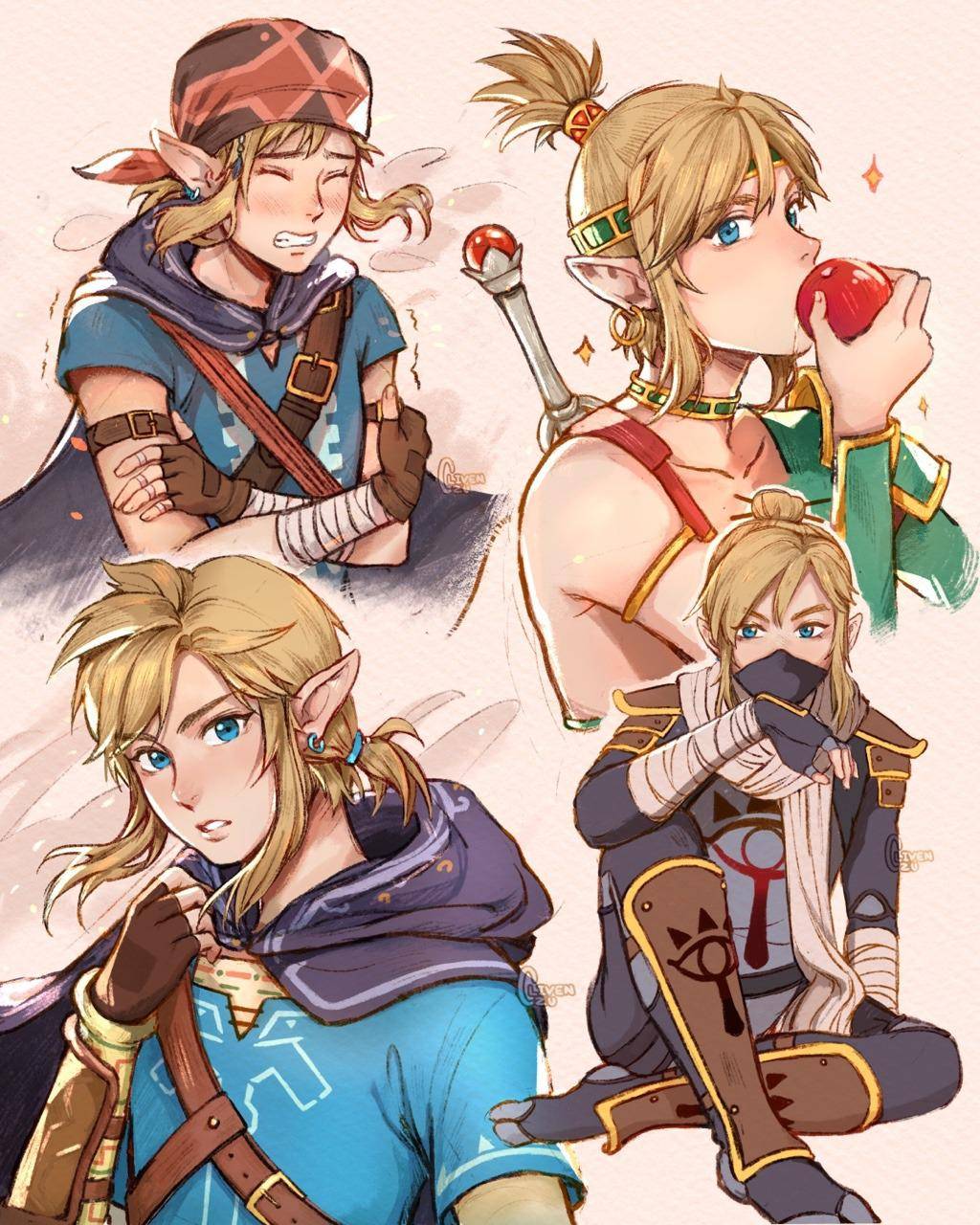 Botw Link being cute | Scrolller
