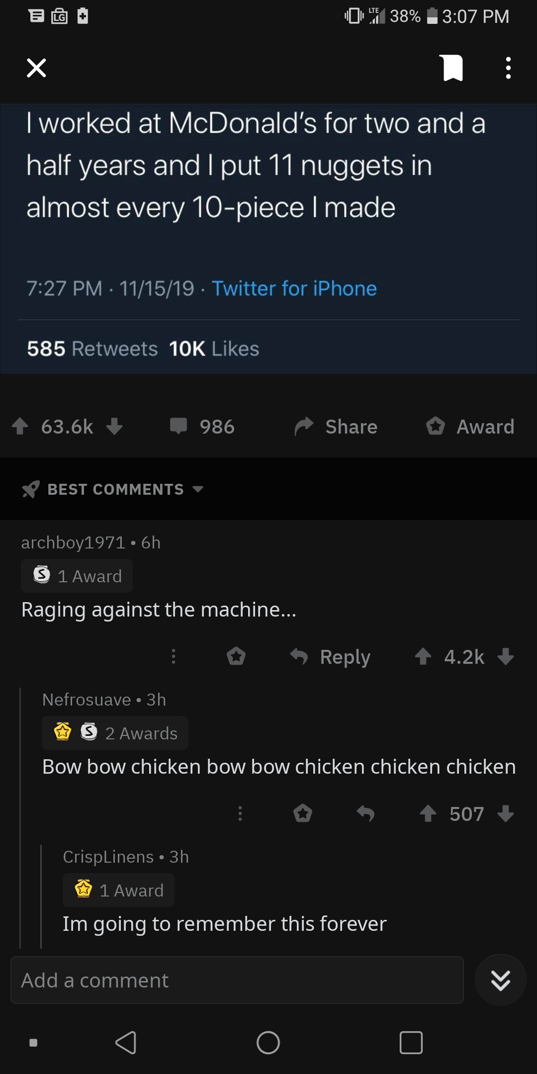 Bow wow chicken | Scrolller