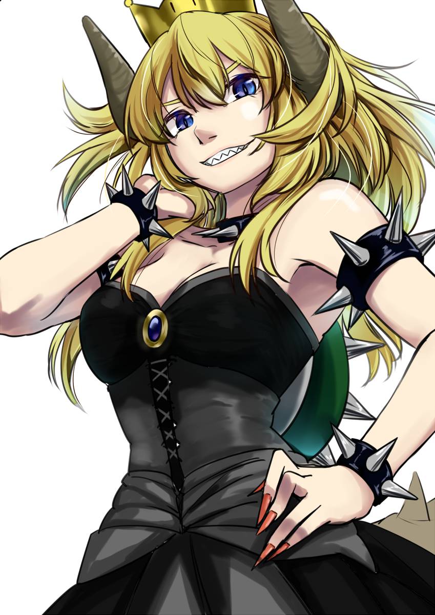 Bowsette's charming smile | Scrolller