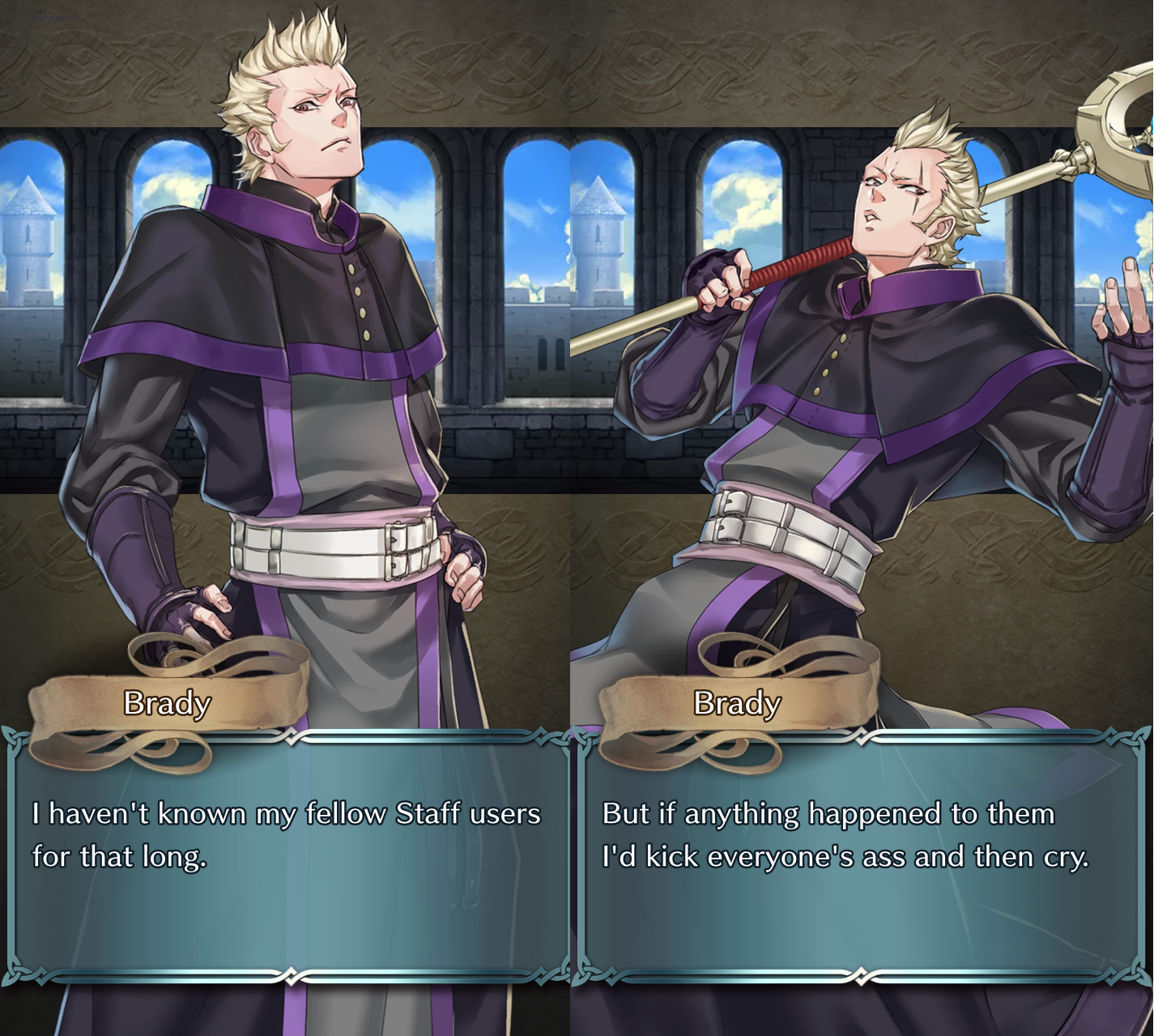 Brady according to Natasha's forging bonds. | Scrolller