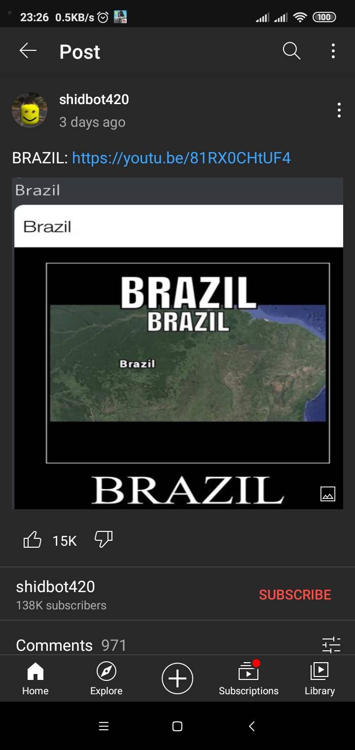 Brazil Brazil BRASIL | Scrolller