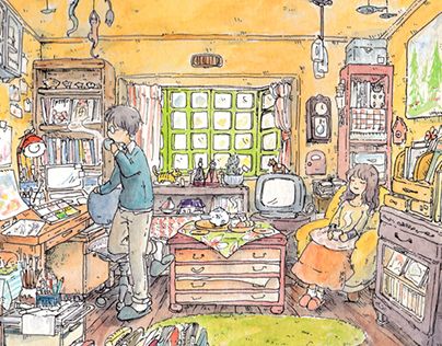 Break time by Mina Kawai. | Scrolller