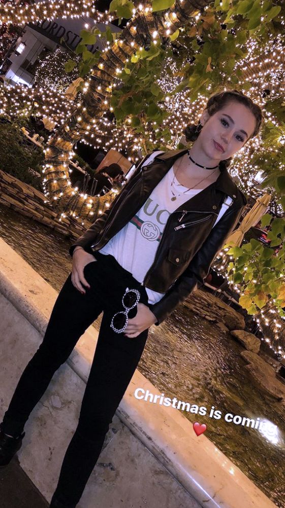 Brec Bassinger around Christmas time | Scrolller