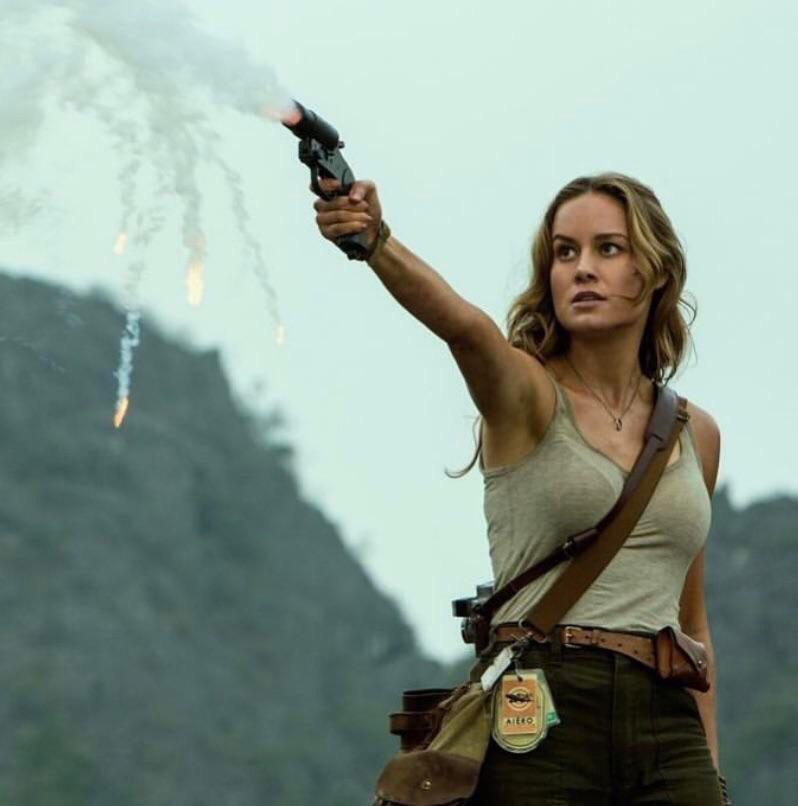 Brie Larson- Kong: Skull Island, 2017 | Scrolller