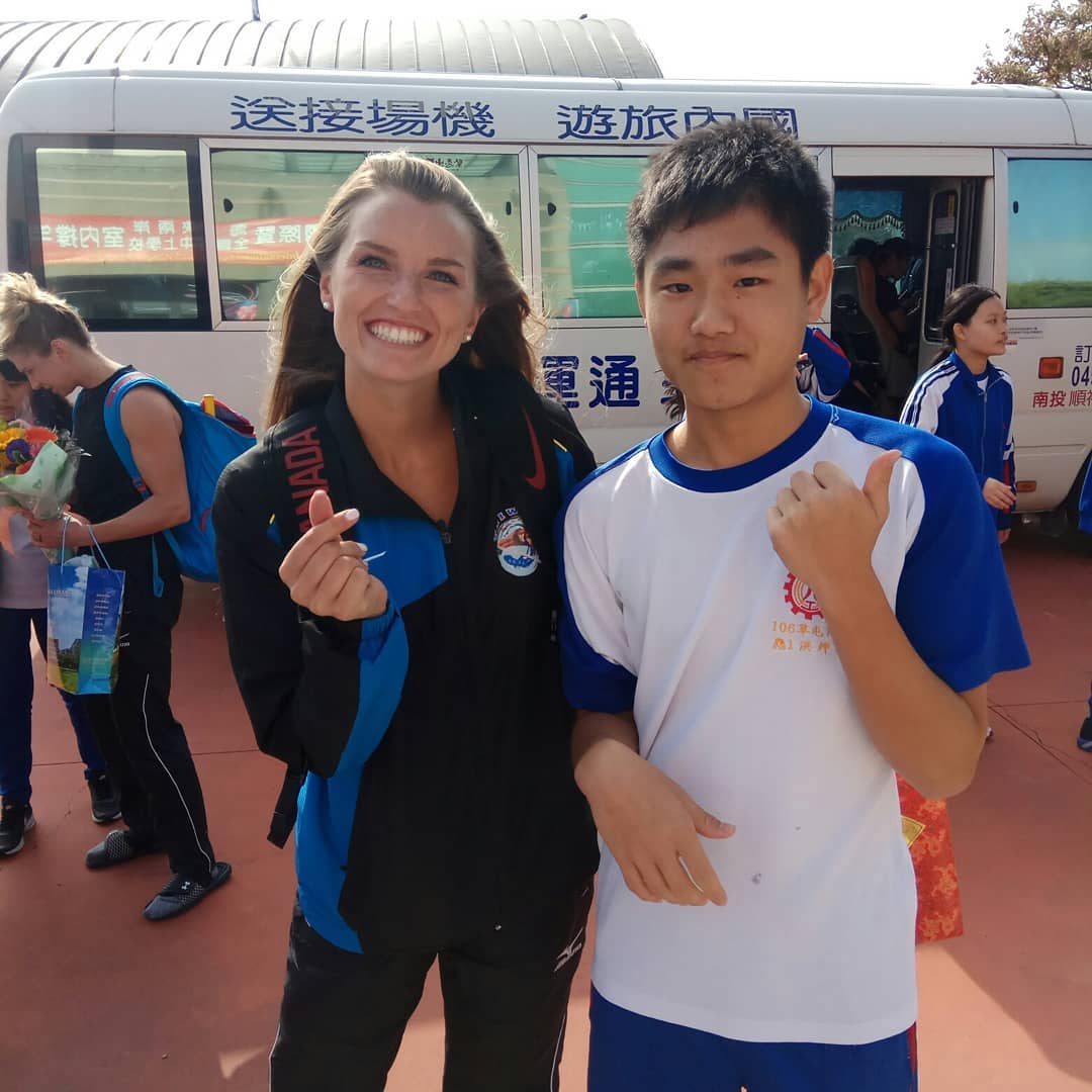 Bringing her smile abroad | Scrolller