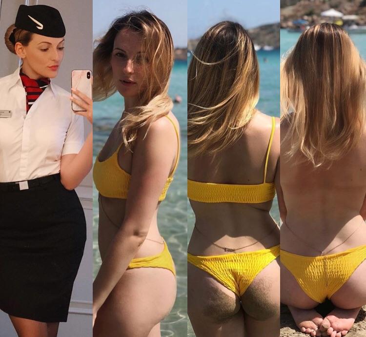 British Airways girl one photo away from perfection | Scrolller
