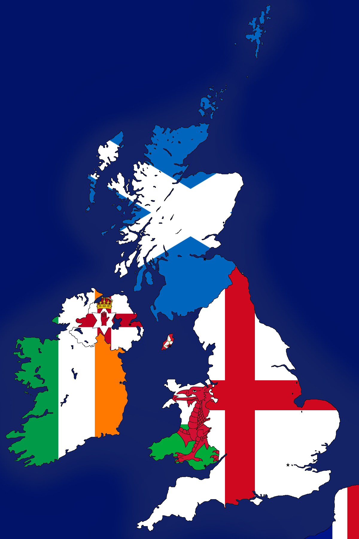 British Flag Map | Scrolller