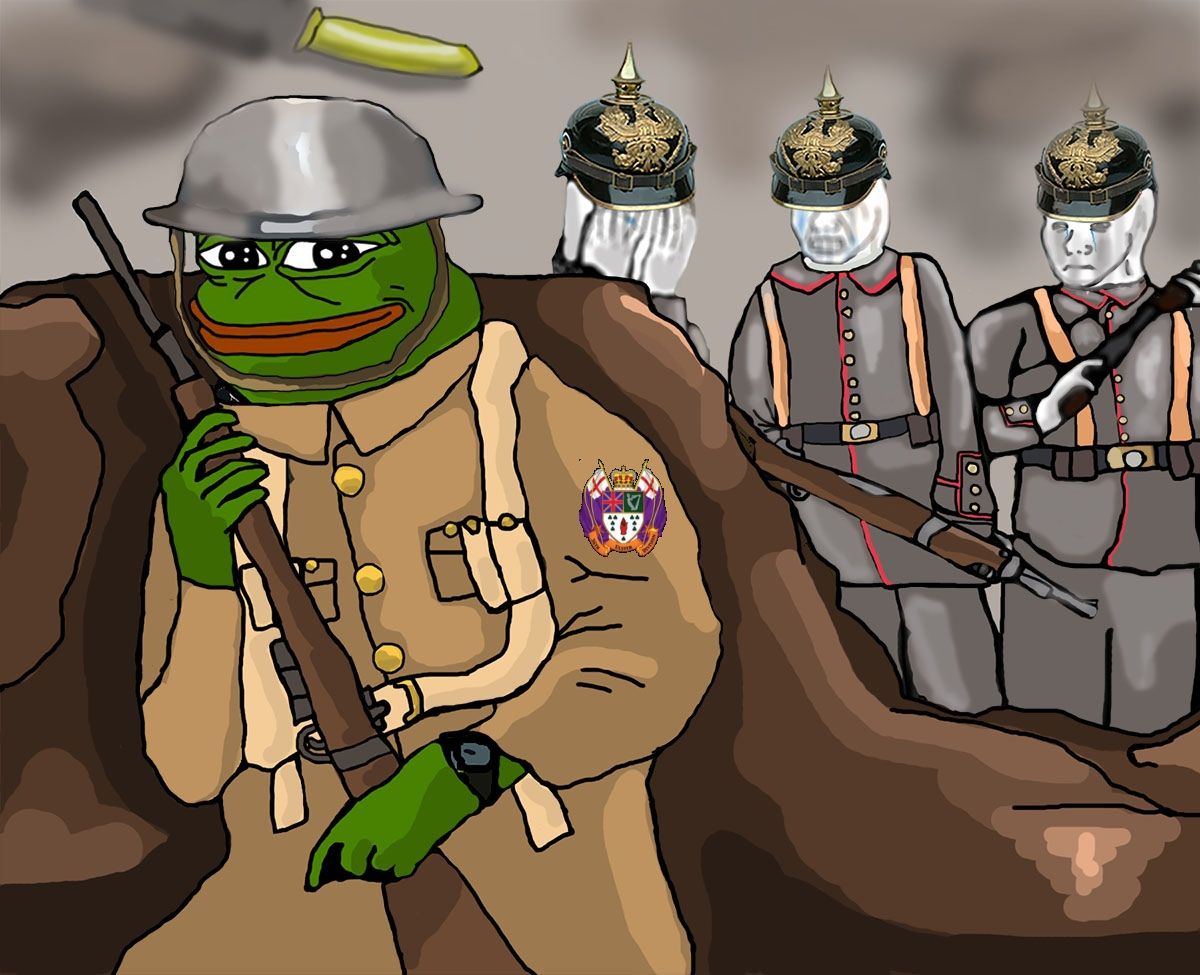 British WW1 Pepe | Scrolller