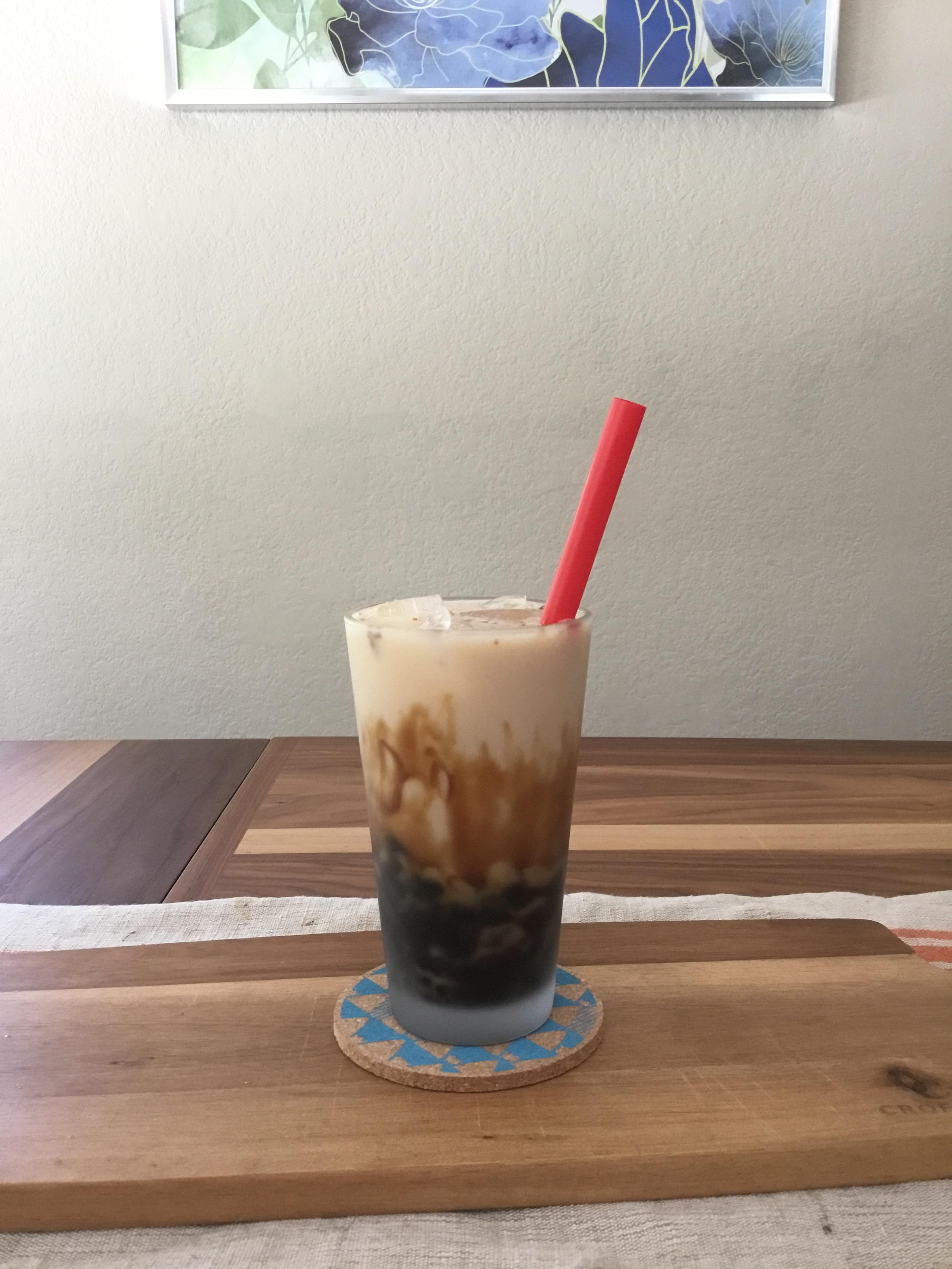 Brown sugar boba milk tea from scratch | Scrolller