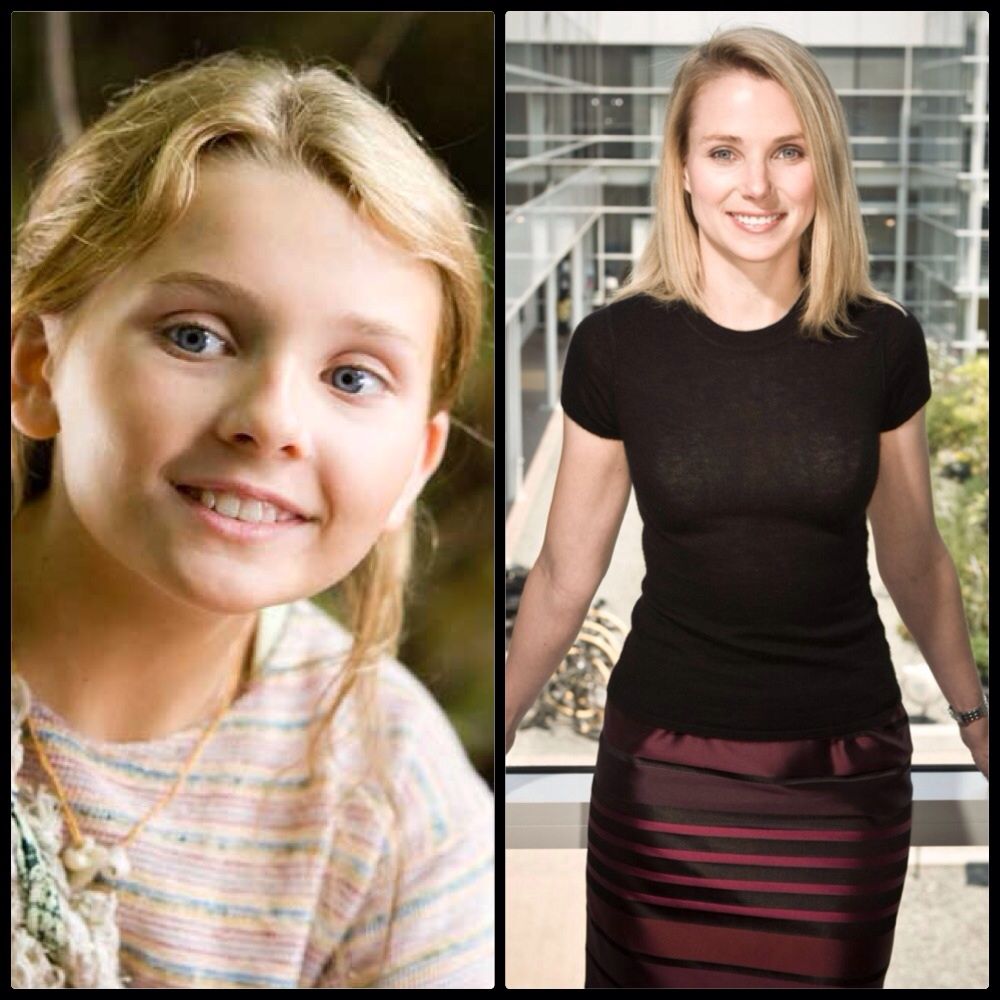 Browsing and saw Marissa Mayer, immediately wondered if she once starred in little miss sunshine ...