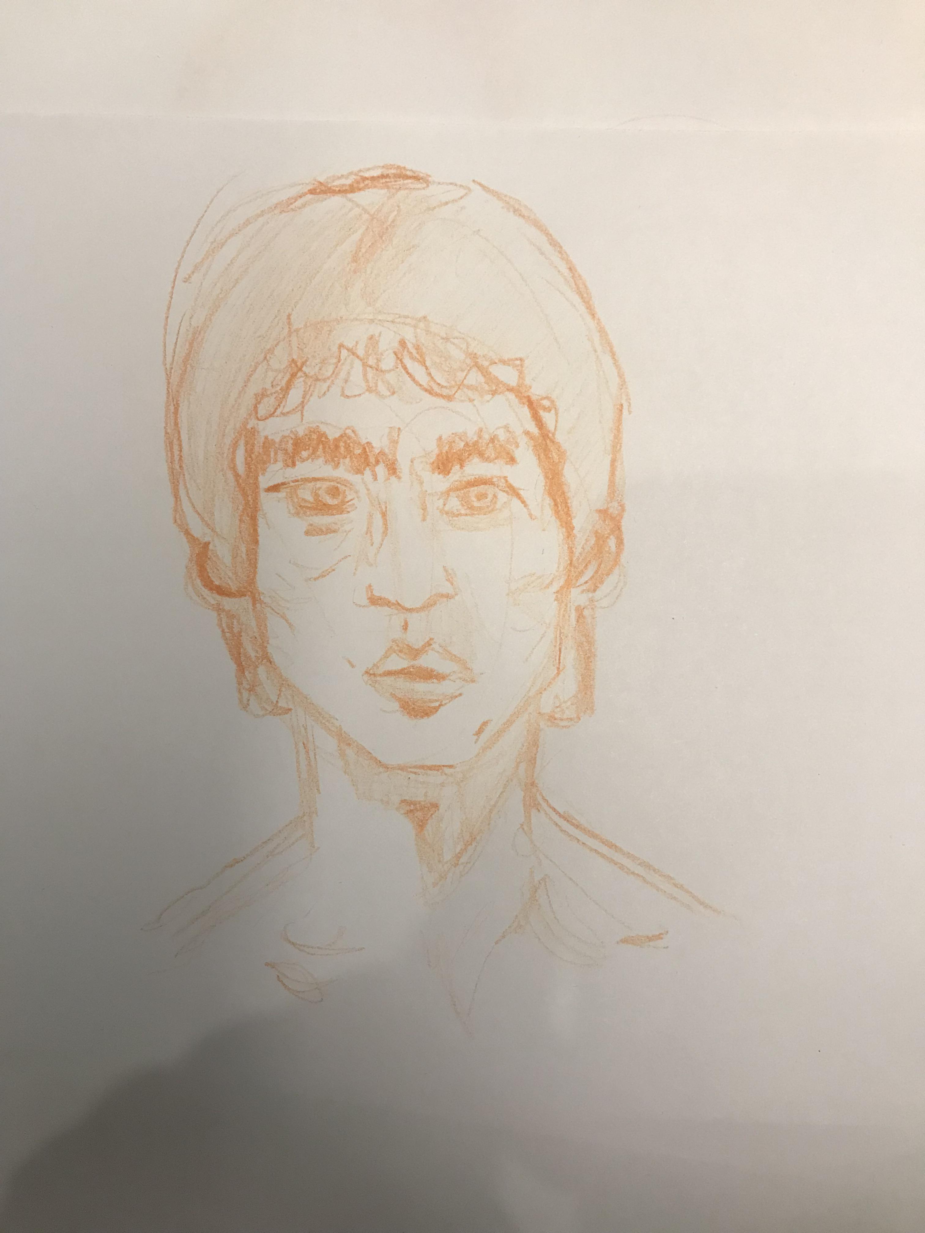 Bruce Lee doodle at work | Scrolller