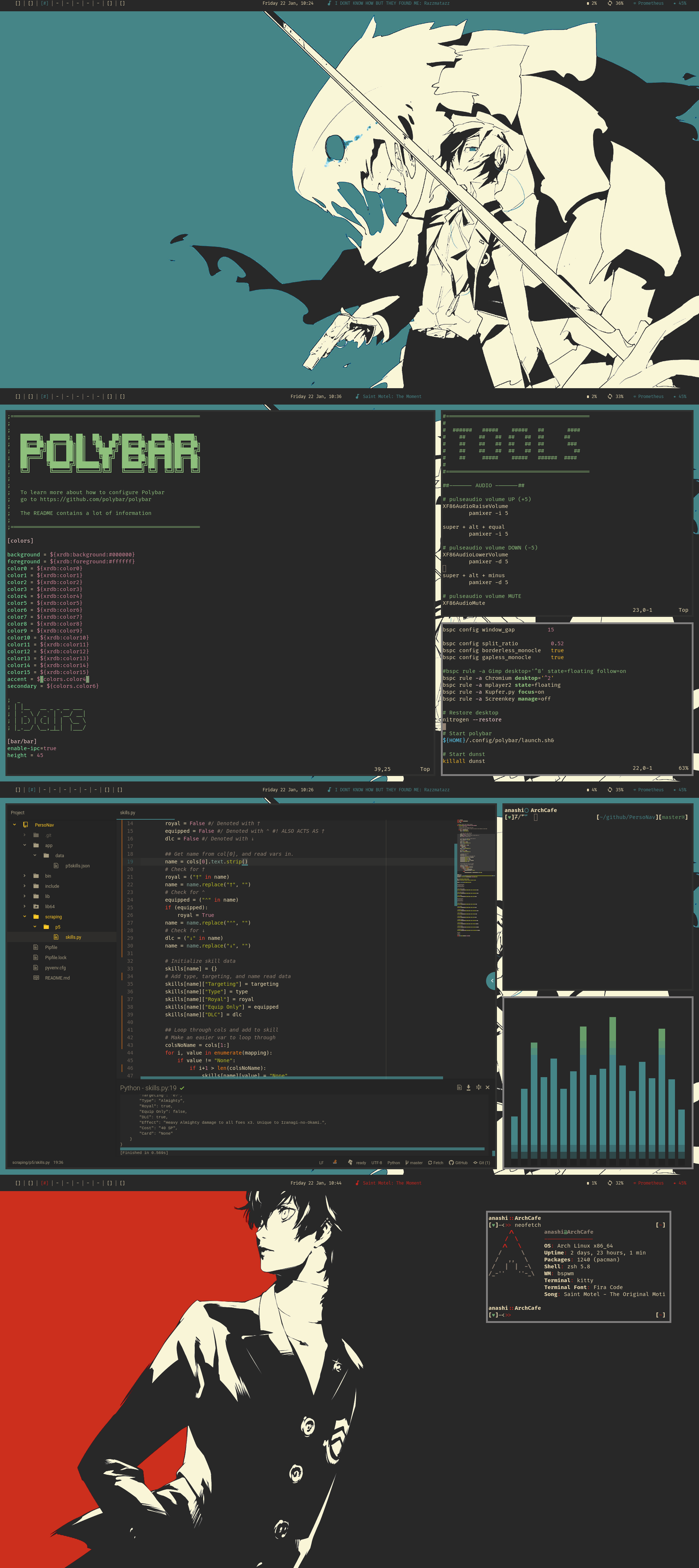 [bspwm] Persona Gruvy | Scrolller