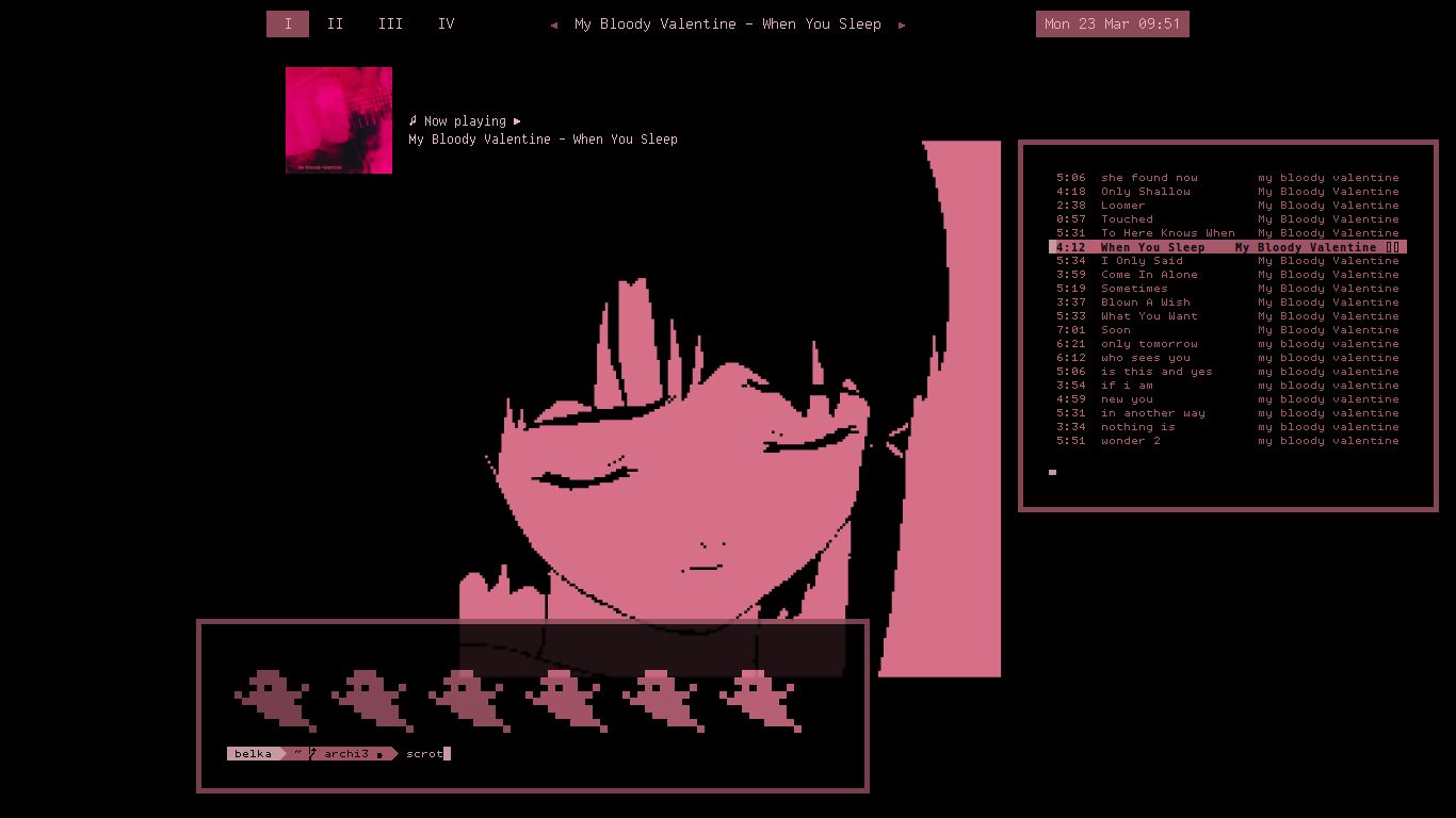 [Bspwm] Serial experimental rice | Scrolller