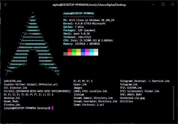 BTW I use arch | Scrolller
