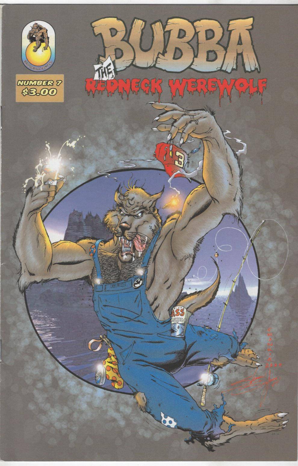 Bubba the Redneck Werewolf Issue 7 cover | Scrolller