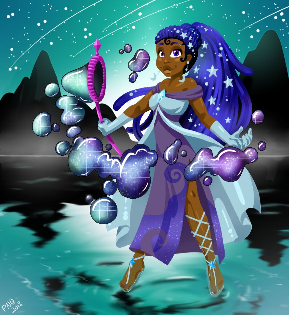Bubble space goddess | Scrolller