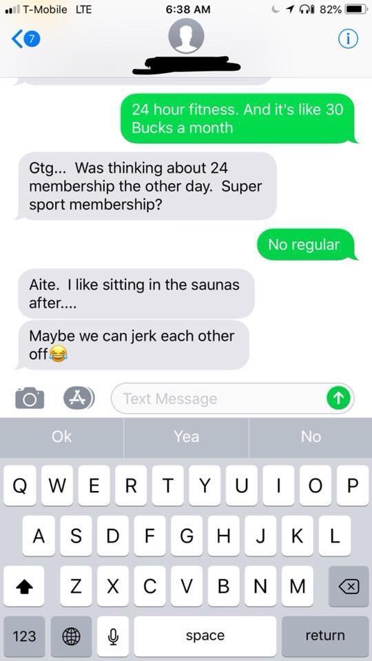 Buddy of mine works for 24fitness. This escalated quickly... | Scrolller