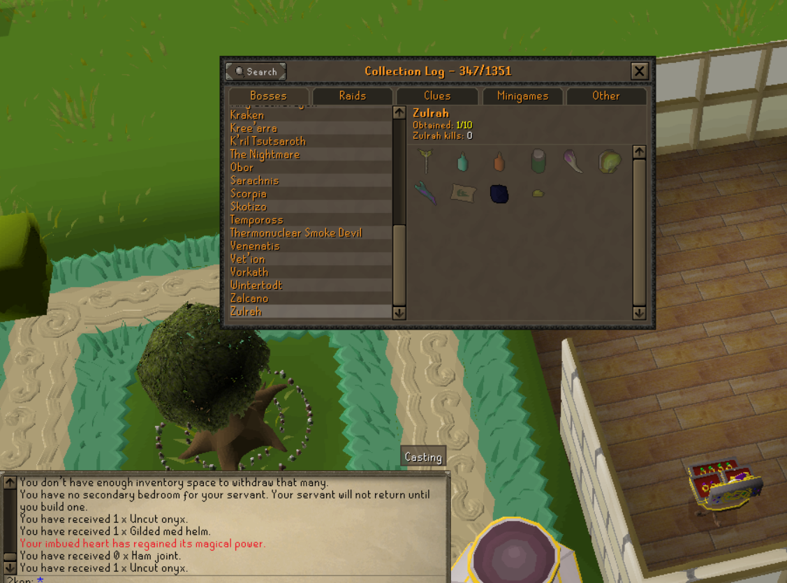 Bugged collection log, or is it completely normal? | Scrolller