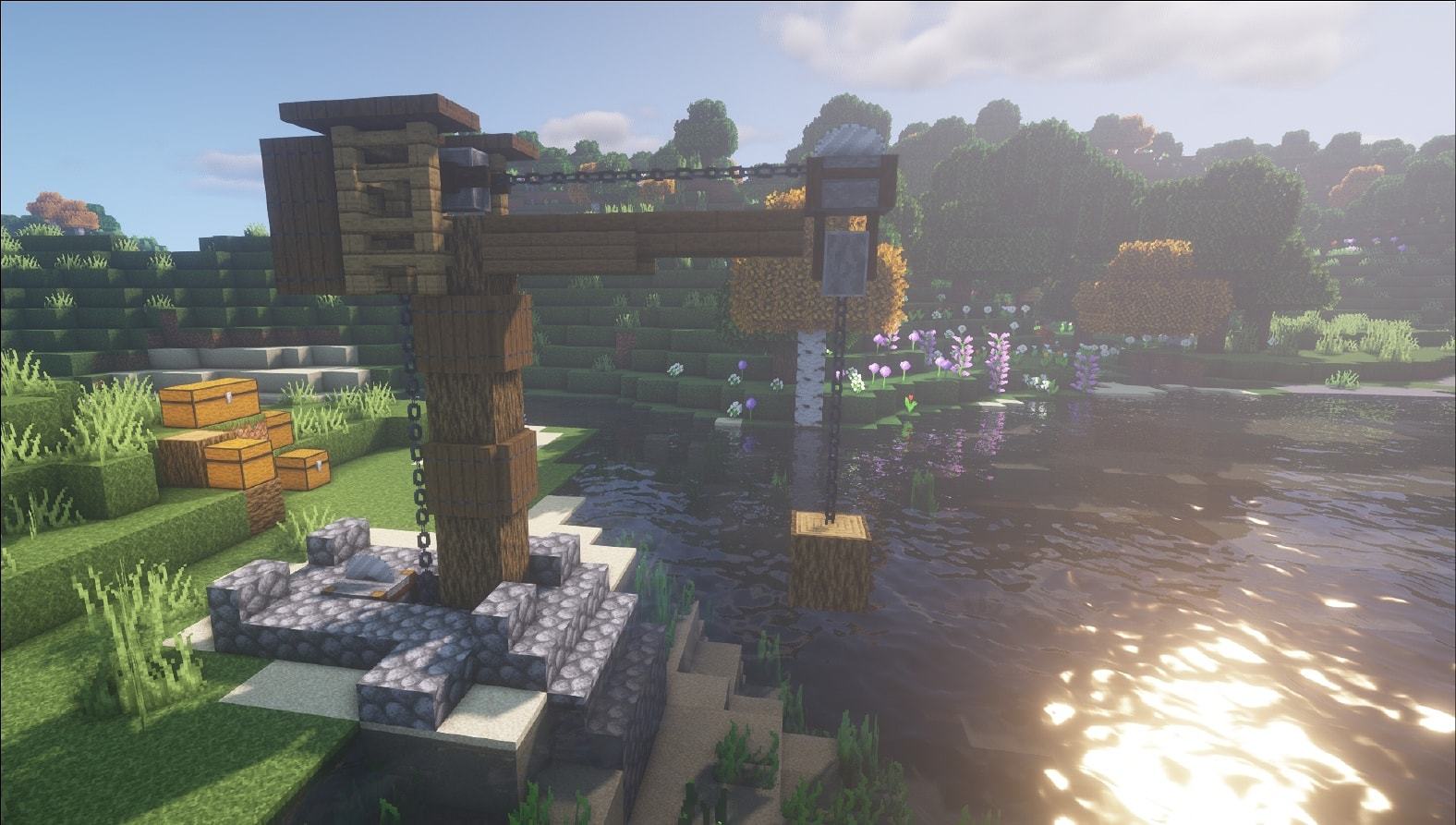 Build an simple (kind of medieval) crane. Thoughts? | Scrolller